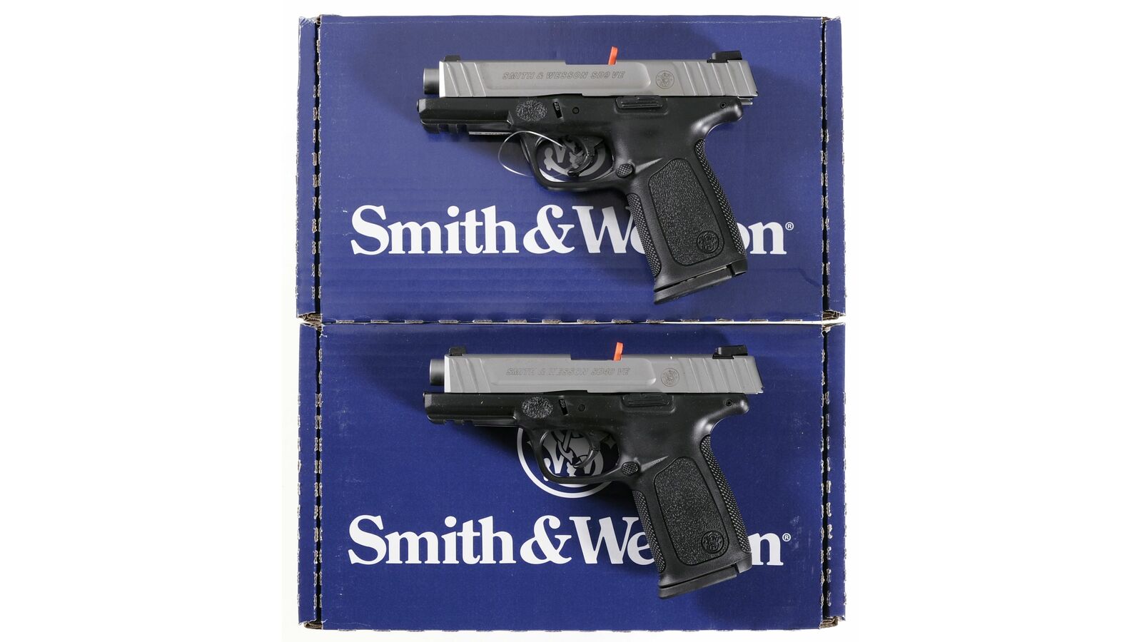 Two Smith & Wesson Semi-Automatic Pistols w/ Boxes | Rock Island Auction