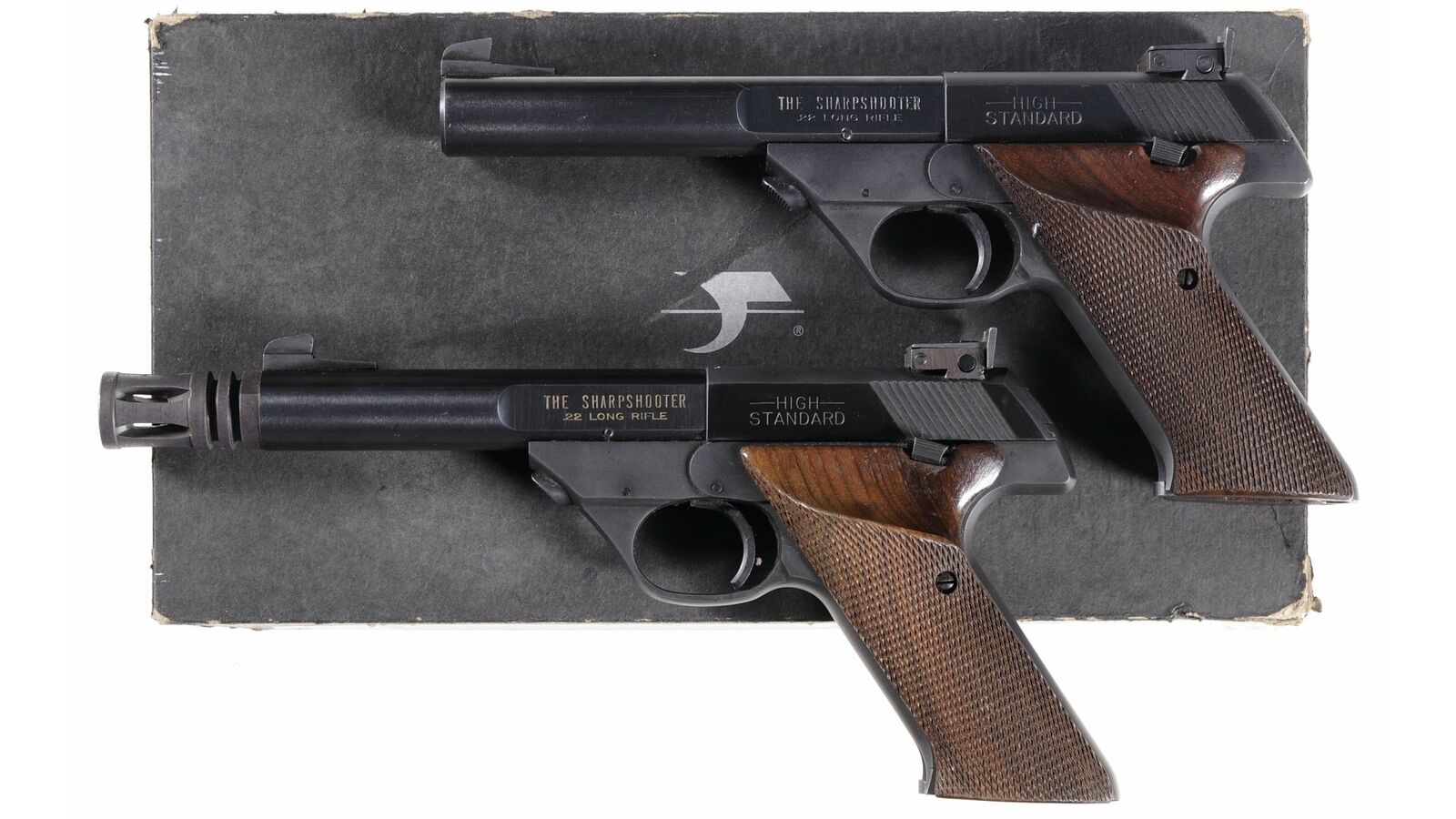 Two High Standard Sharpshooter Semi-Automatic Pistols | Rock Island Auction