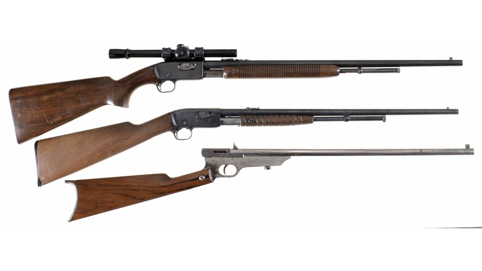 Three Rifles | Rock Island Auction
