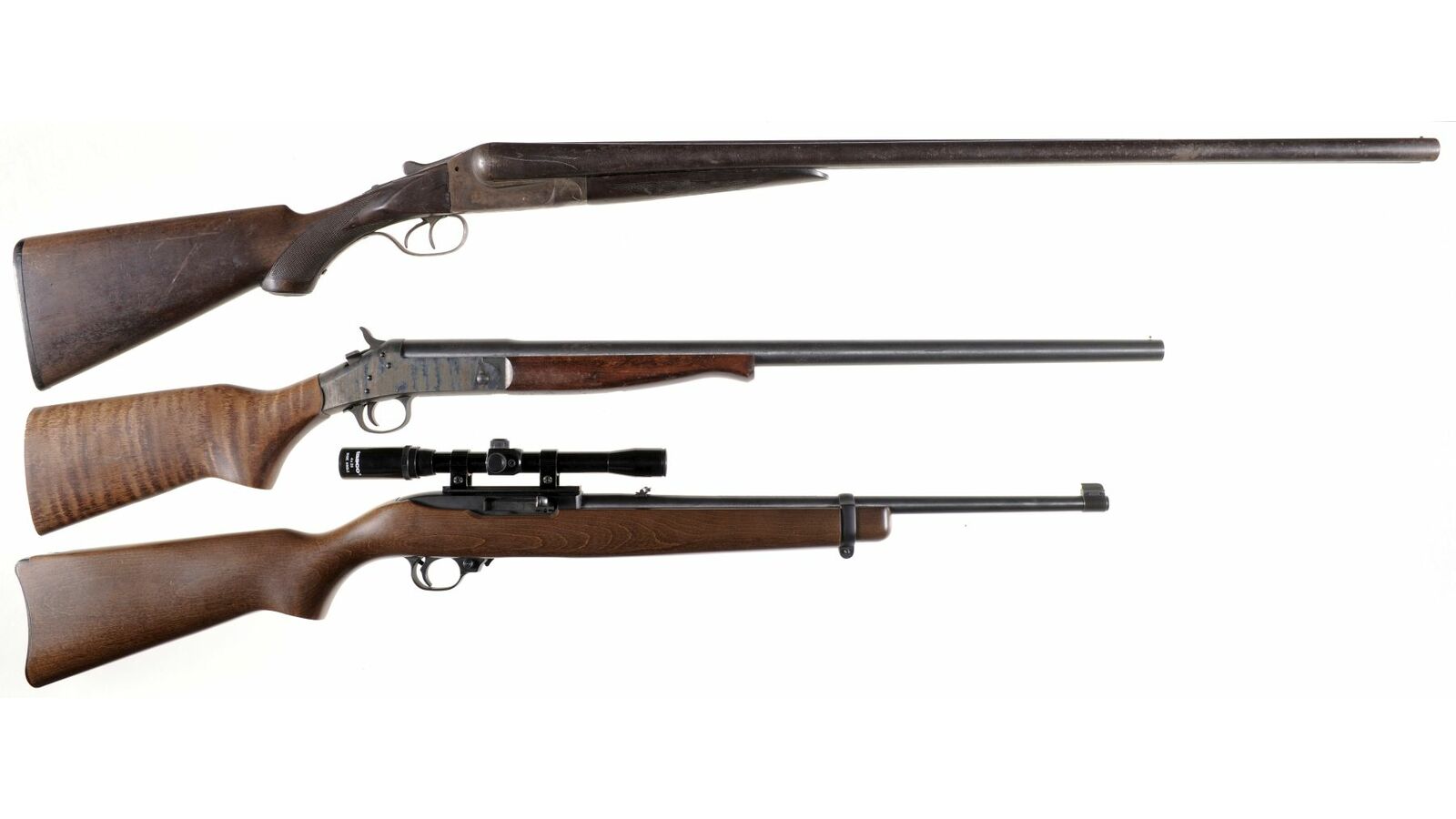 Three Long Guns | Rock Island Auction