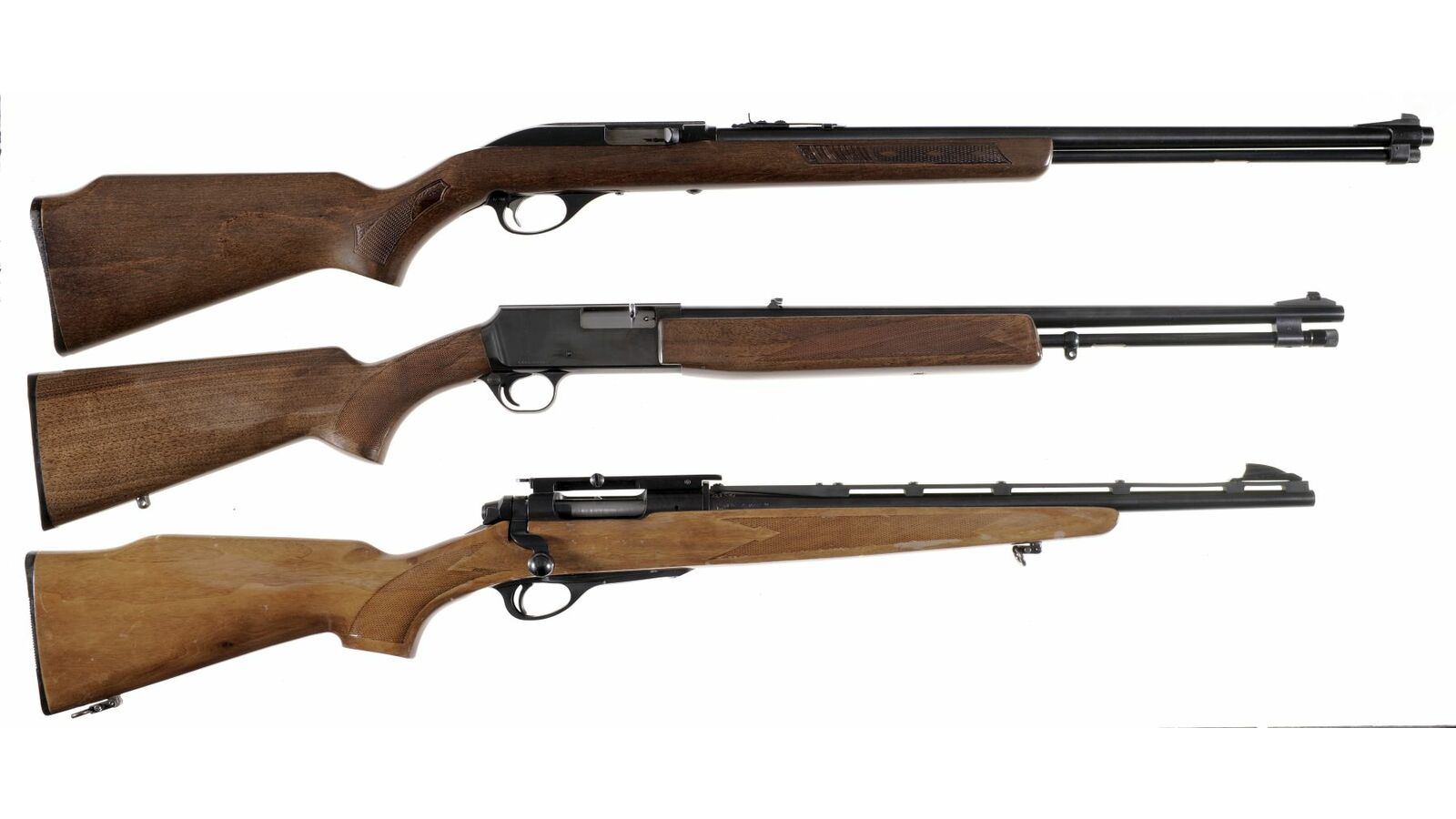 Three Rifles | Rock Island Auction