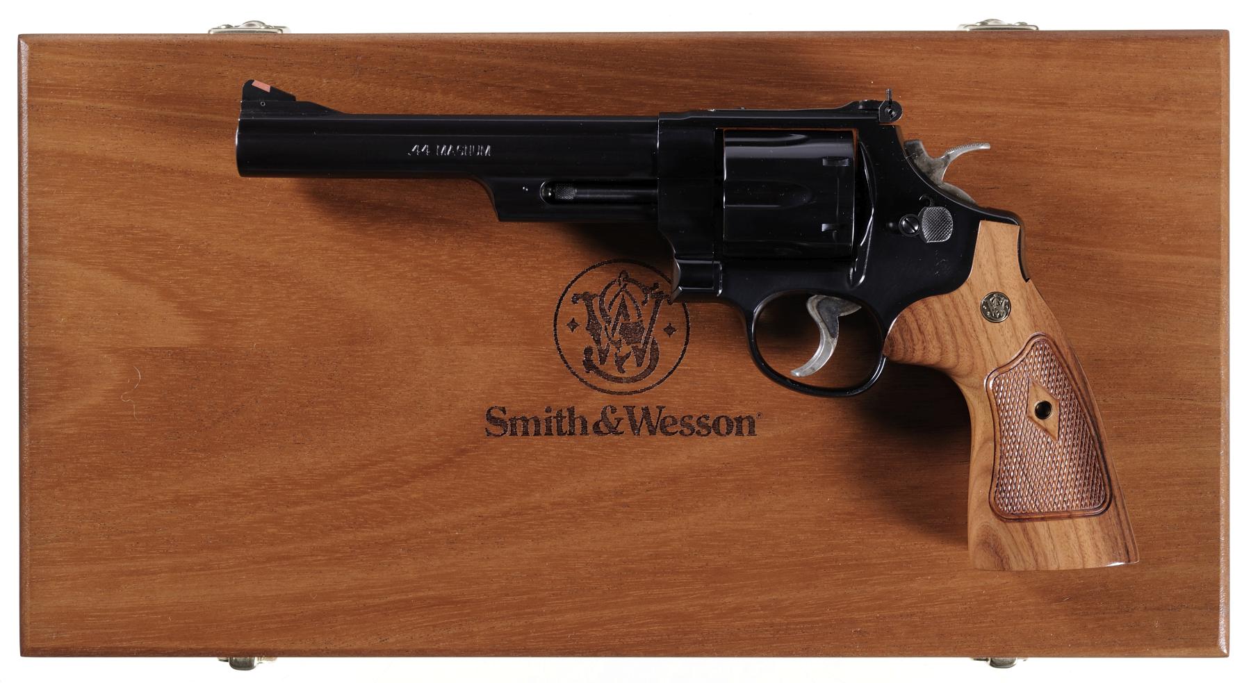 Smith & Wesson Model 29-10 Double Action Revolver with Case and | Rock ...