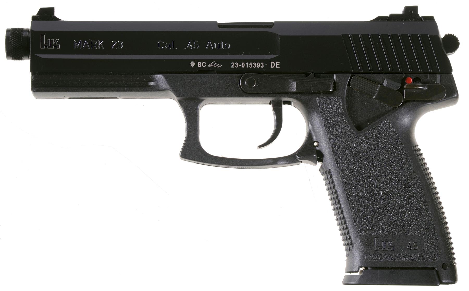 Heckler And Koch Mark 23 Semi Automatic Pistol Rock Island Auction