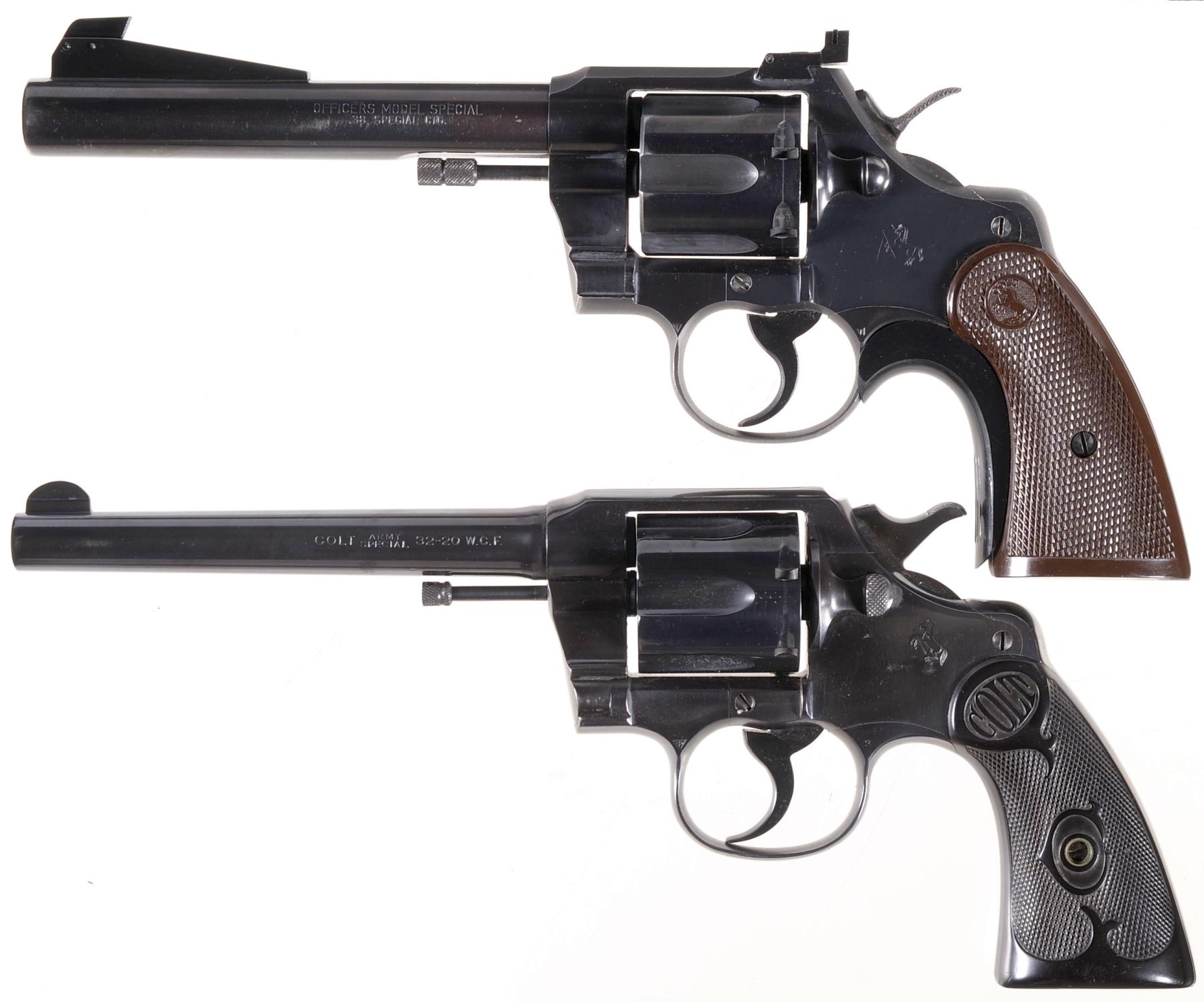Two Colt DA Revolvers | Rock Island Auction
