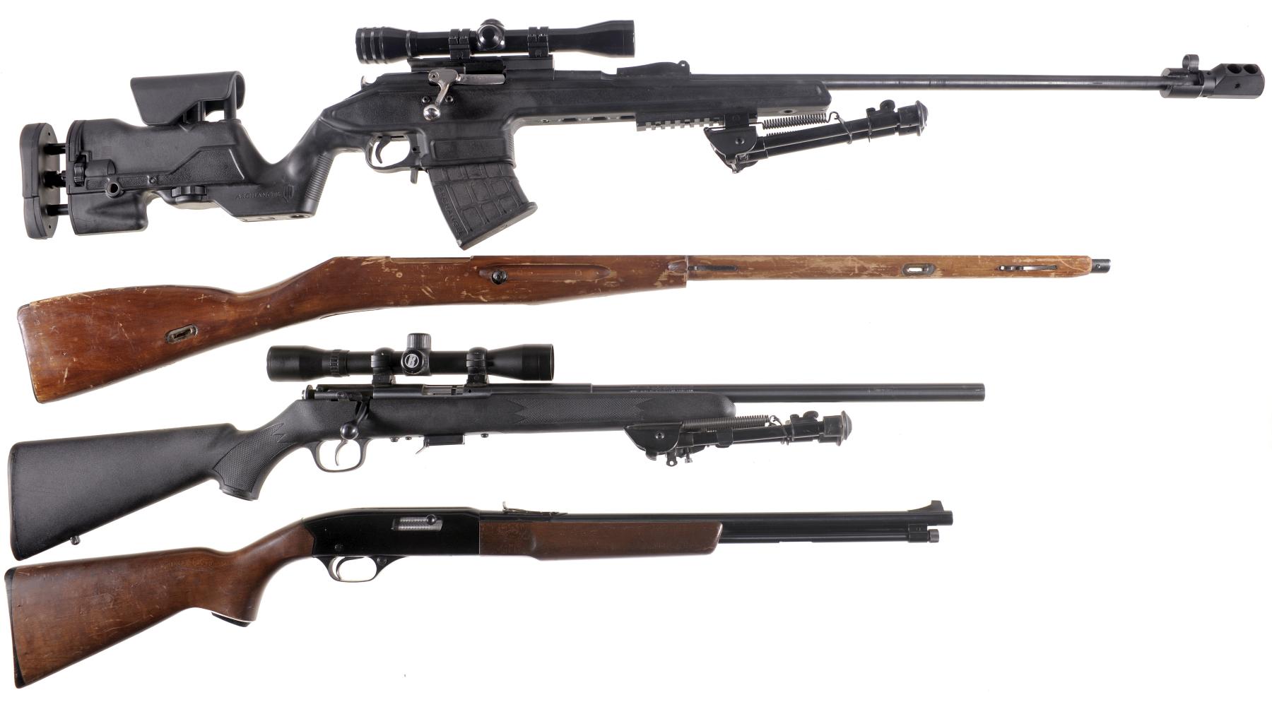 Three Rifles | Rock Island Auction