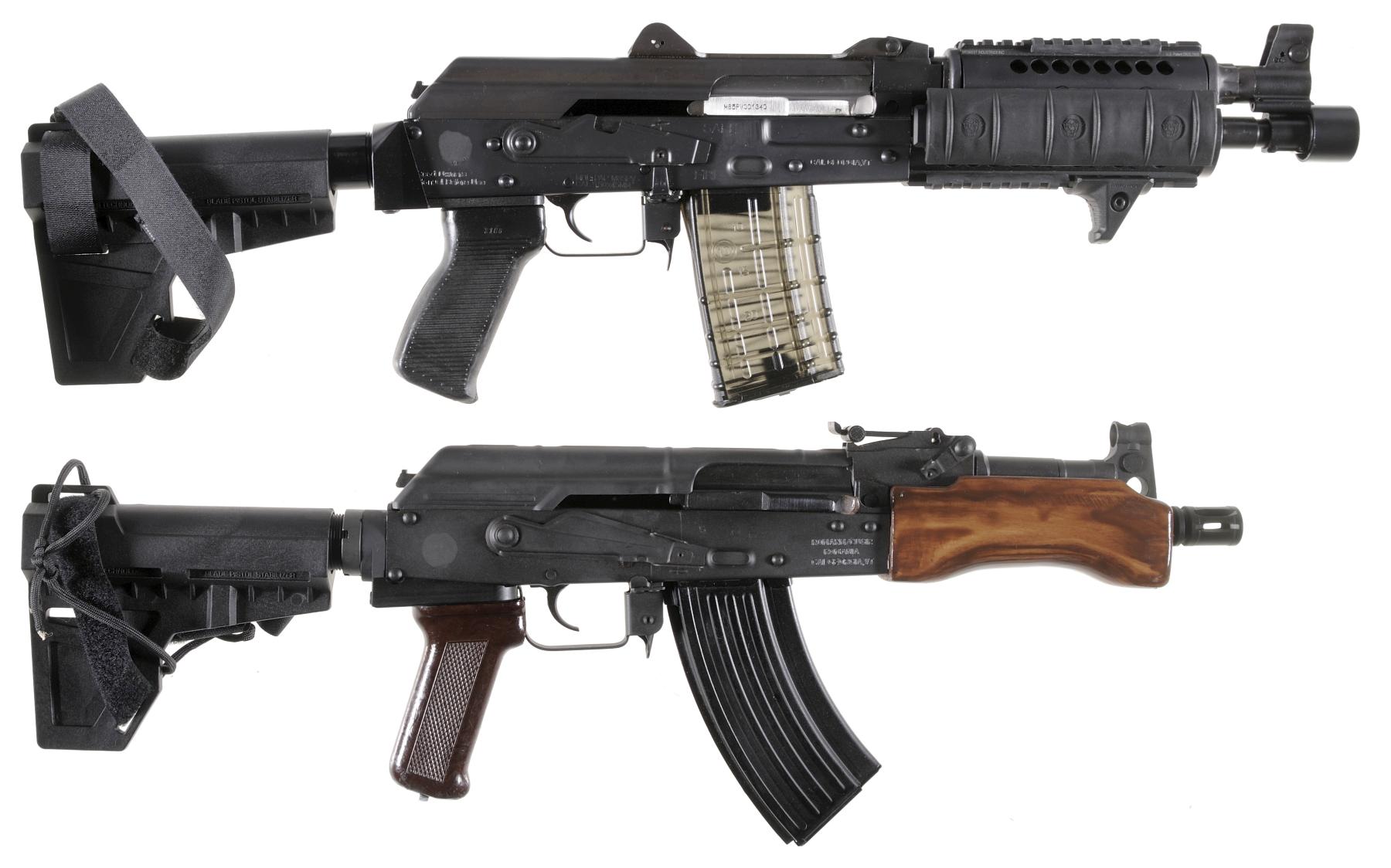 Two Semi-Automatic Pistols -A) Zastava PAP M85PV Pistol | Rock Island ...