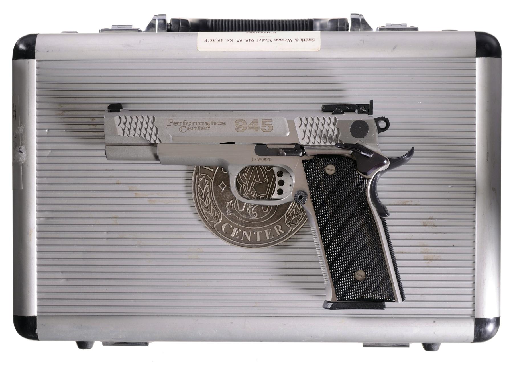 Smith & Wesson Performance Center Model 945 Pistol with Case | Rock ...