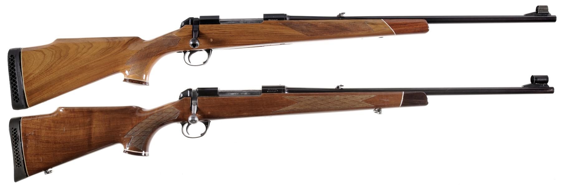 Two Birmingham Small Arms Bolt Action Rifles | Rock Island Auction