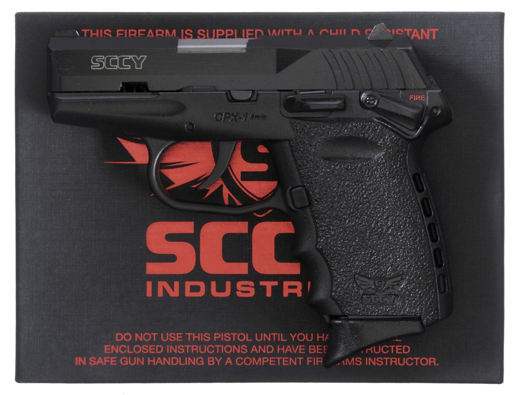 SCCY Industries Model CPX-1 Semi-Automatic Pistol with Box | Rock ...