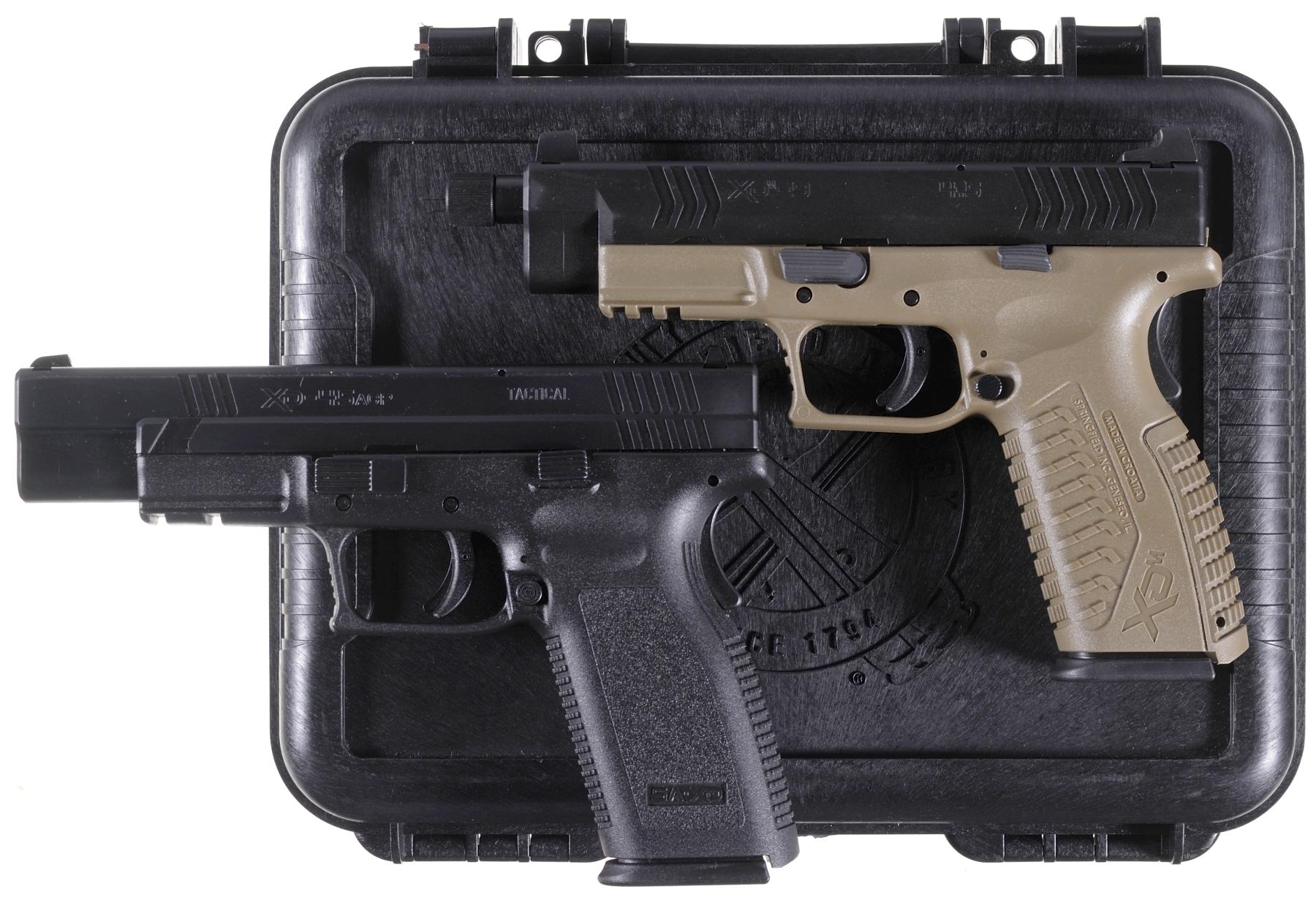 Two Springfield Armory Semi-Automatic Pistols | Rock Island Auction