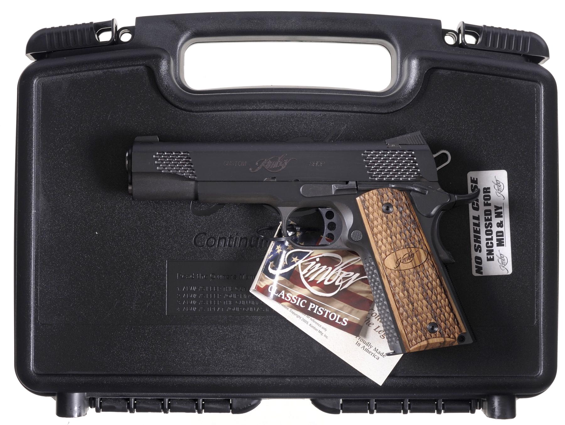 Kimber Raptor II 1911 Semi-Automatic Pistol with Case | Rock Island Auction