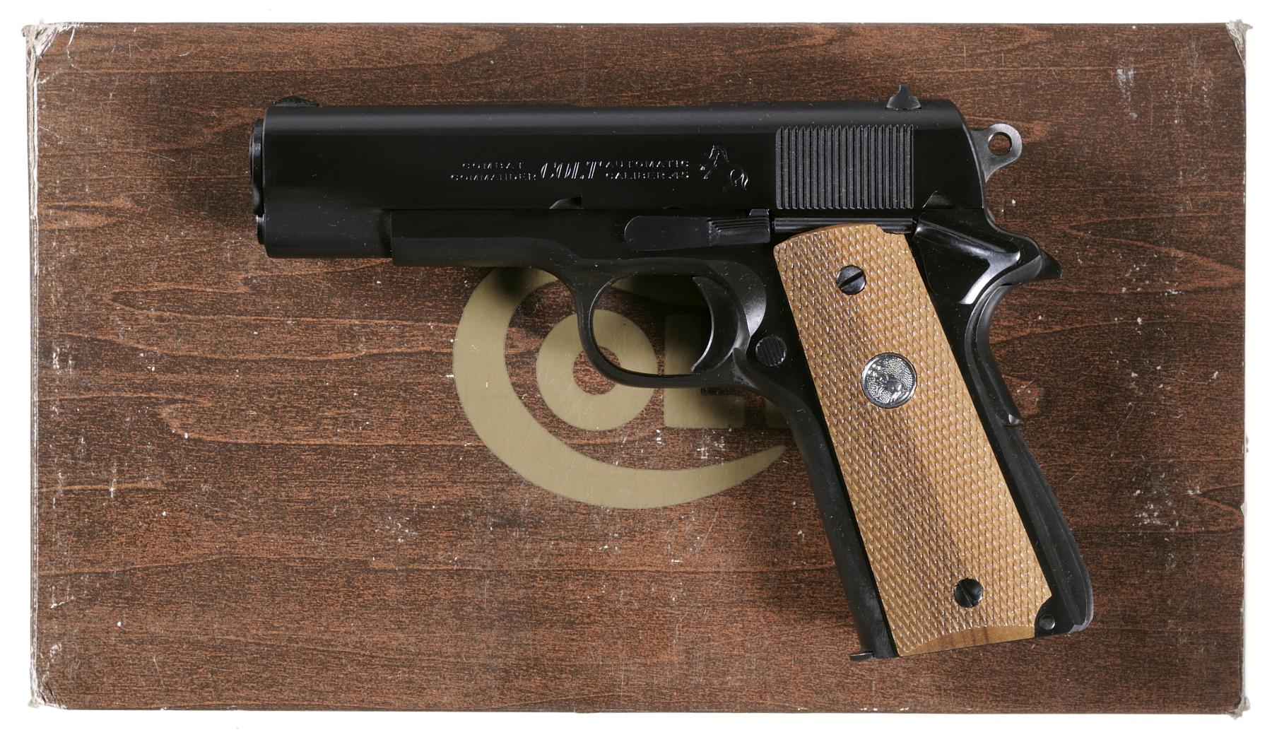 Colt Combat Commander Semi-Automatic Pistol with Box | Rock Island Auction