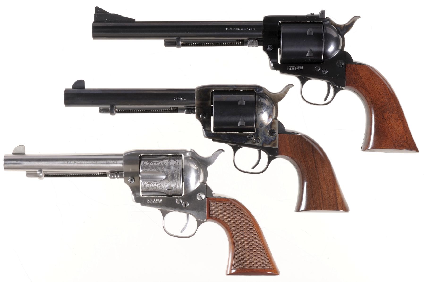 Three Stoeger/Uberti Single Action Revolvers -A) Stoeger/Uberti | Rock ...