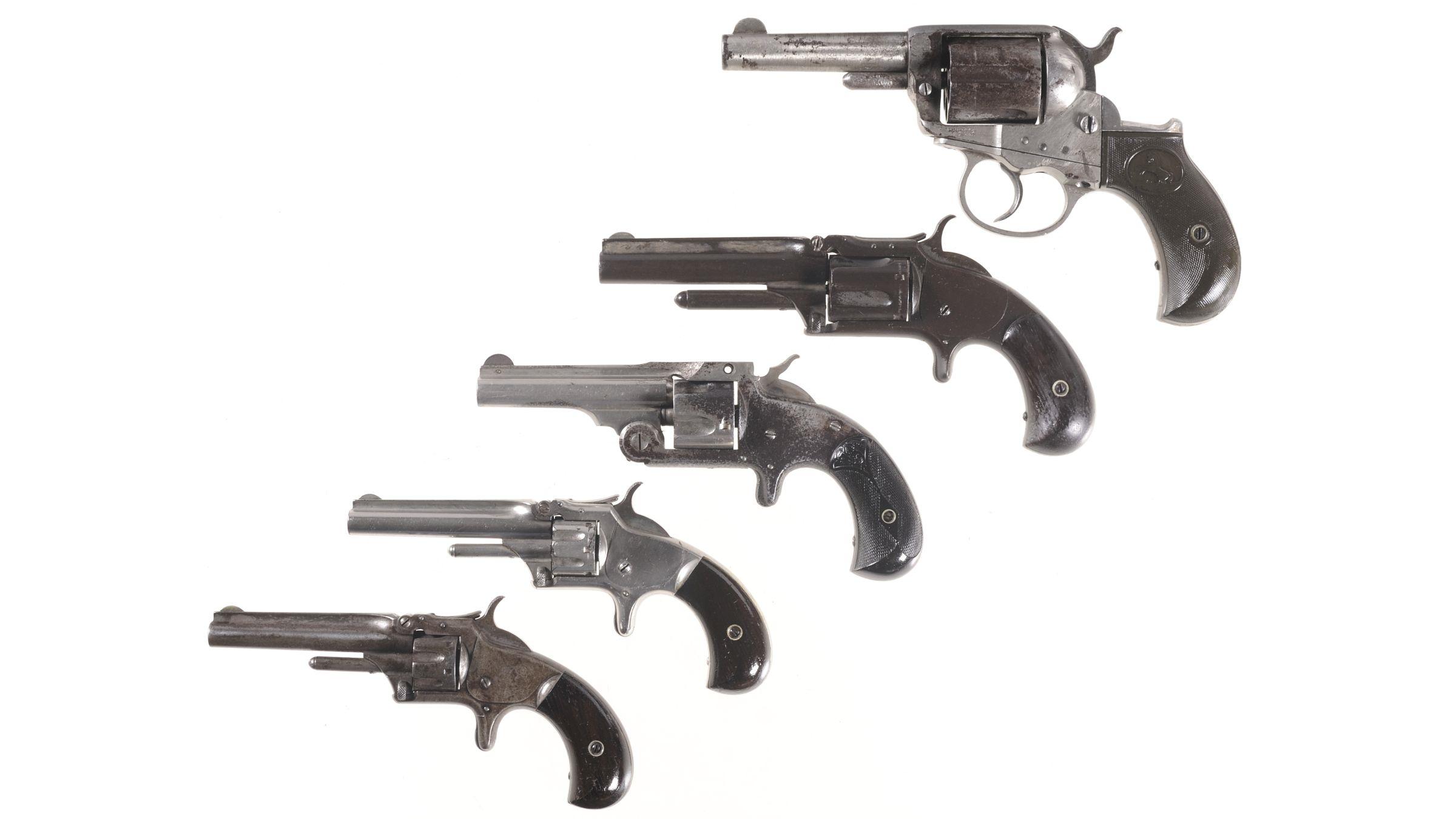 Five Revolvers | Rock Island Auction
