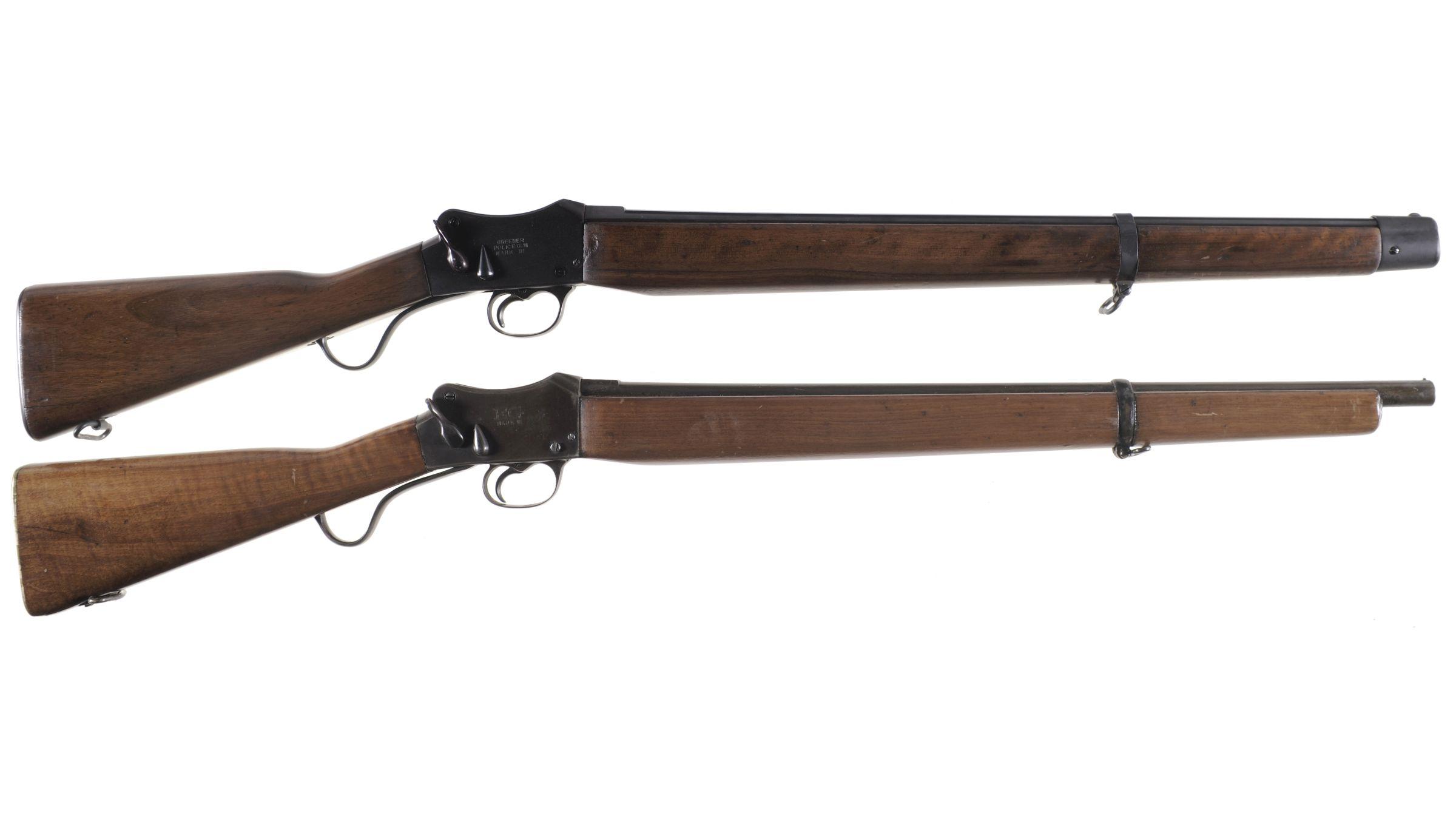 Two Greener Single Shot Shotguns | Rock Island Auction