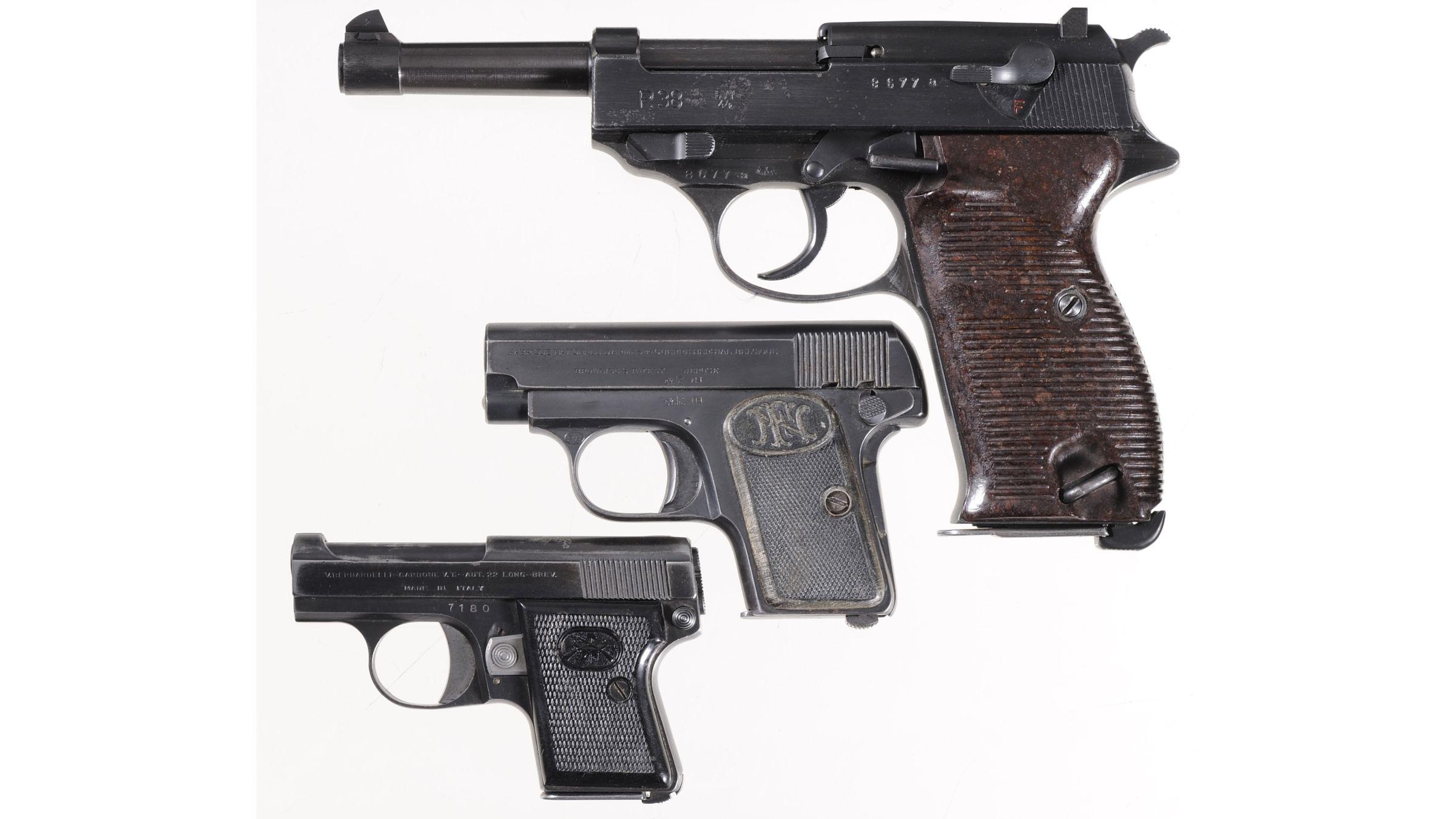 Three European Semi-Automatic Pistols | Rock Island Auction