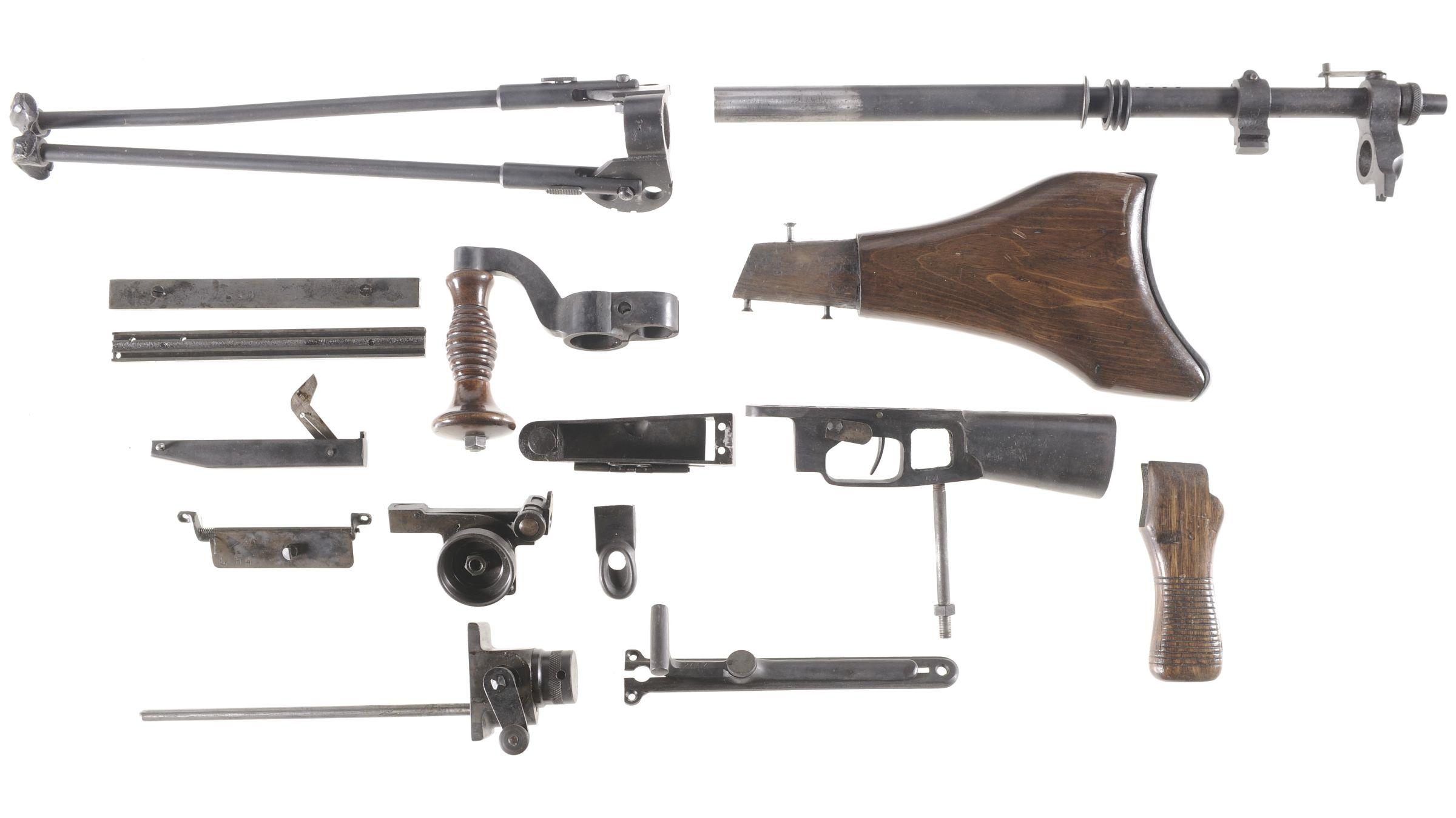 Group of Deactivated Japanese Type 96 Parts | Rock Island Auction