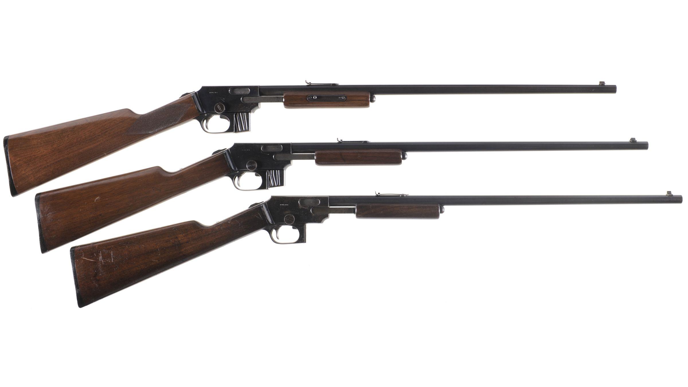 Three Semi-Automatic Rifles | Rock Island Auction