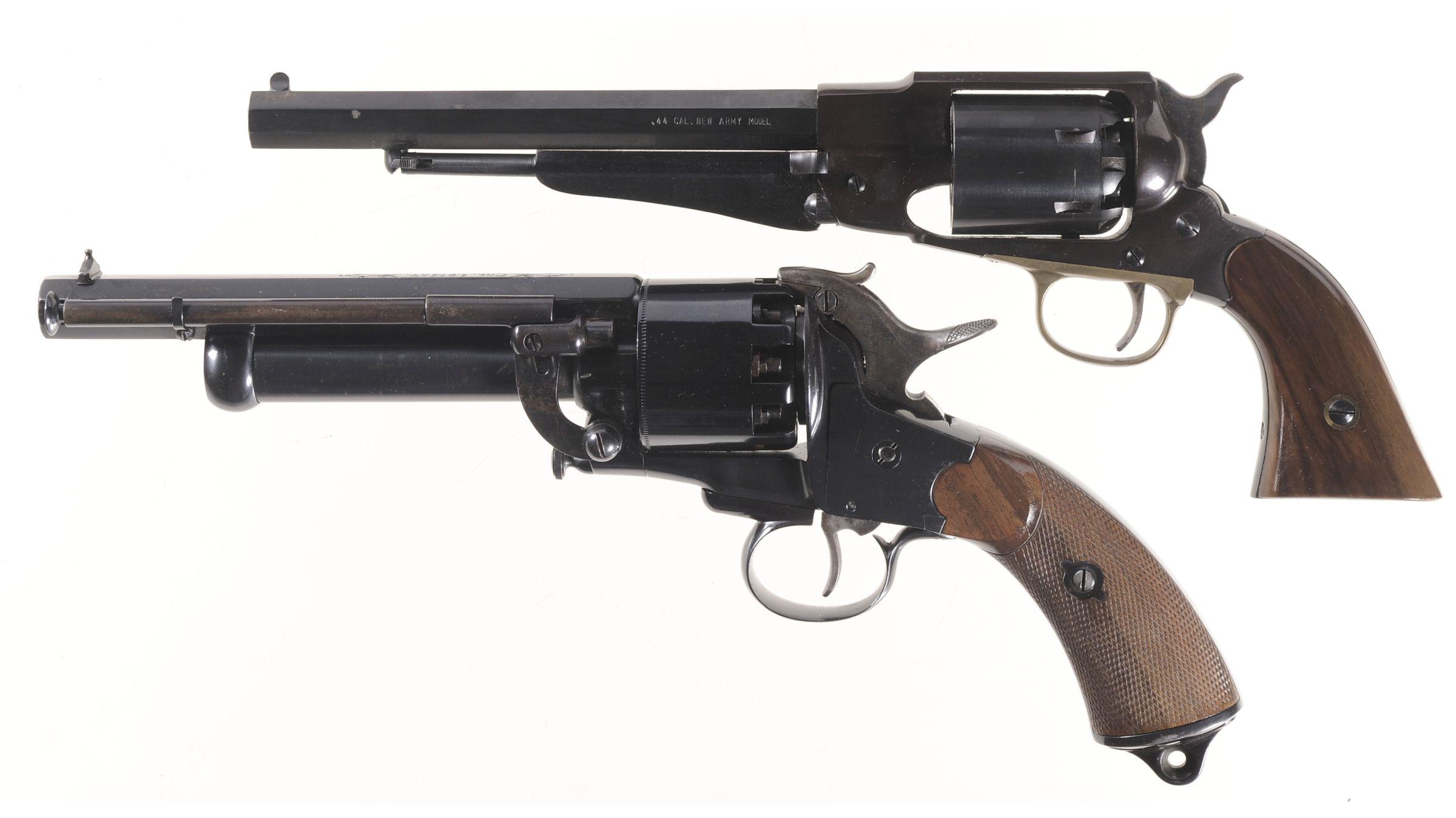 Two Contemporary Percussion Revolvers | Rock Island Auction
