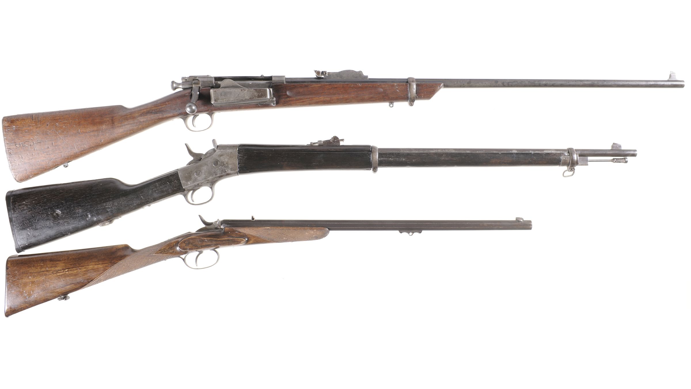 Three Rifles | Rock Island Auction