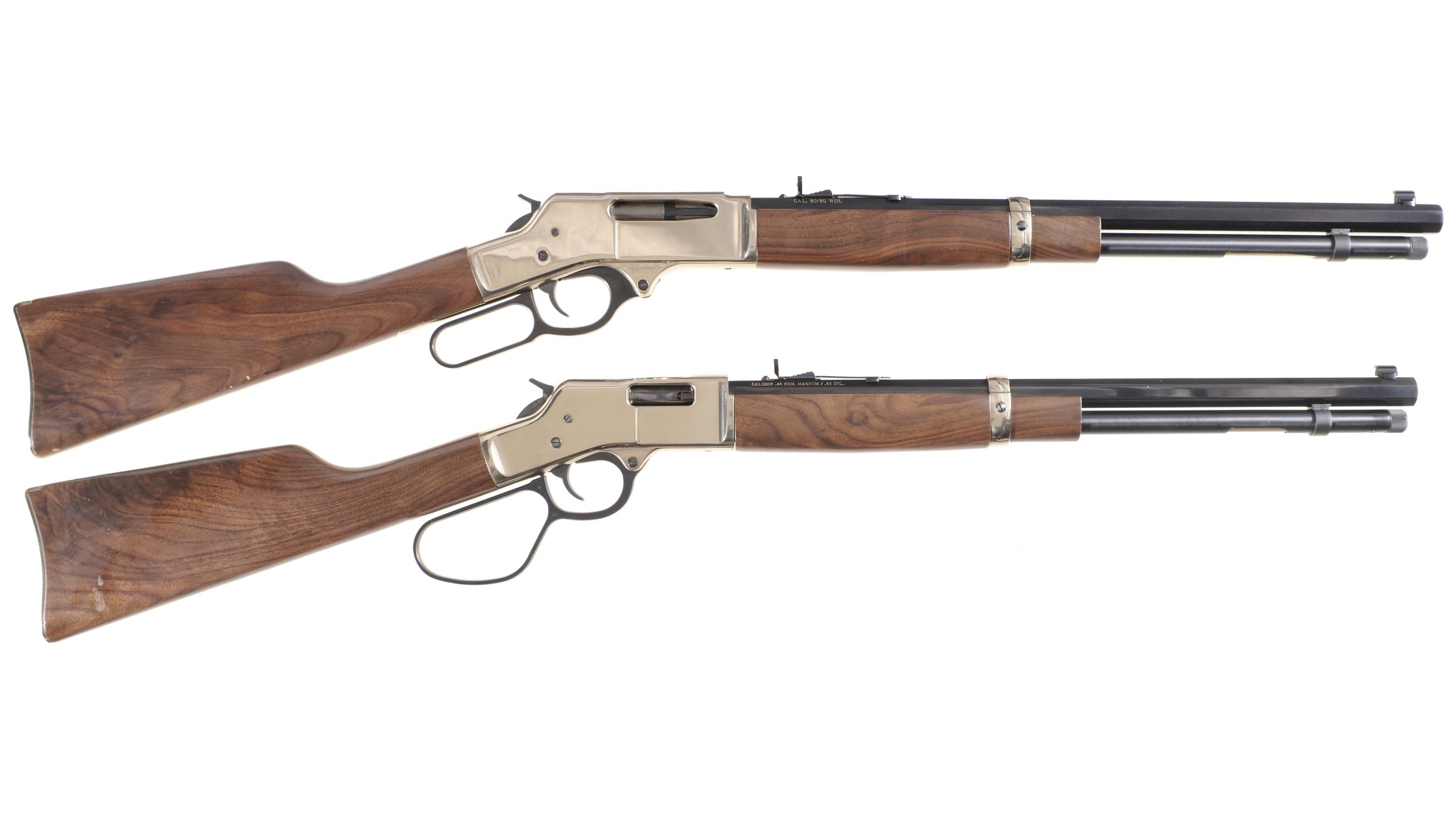 Two Henry Repeating Arms Lever Action Rifles | Rock Island Auction