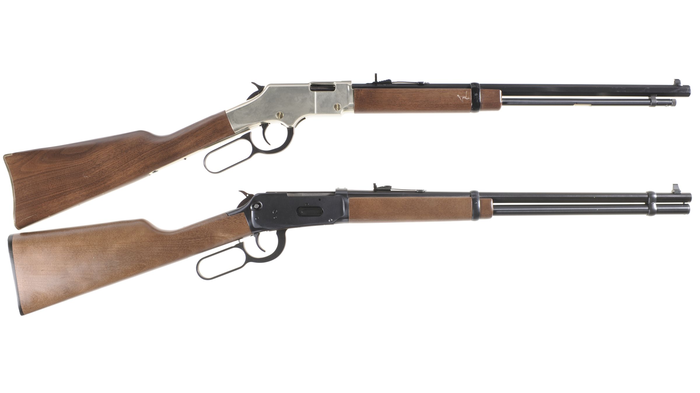 Two Lever Action Long Guns | Rock Island Auction