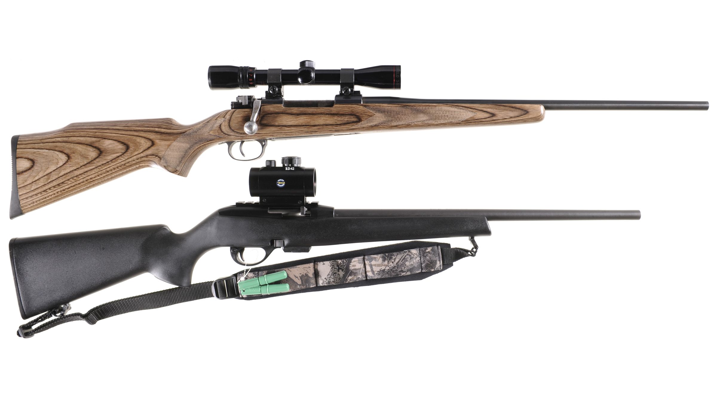 Two Rifles | Rock Island Auction