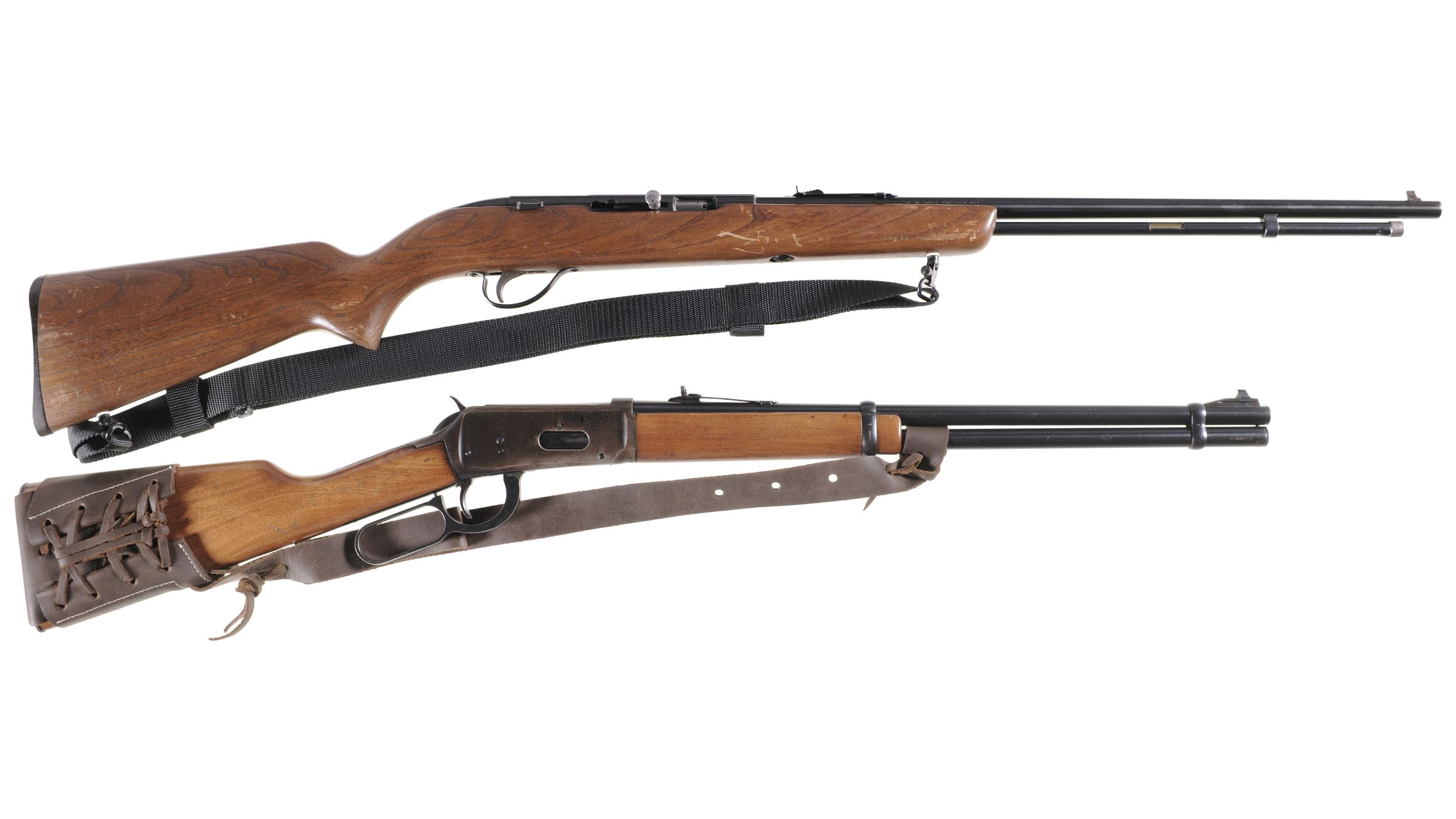 Two Rifles | Rock Island Auction