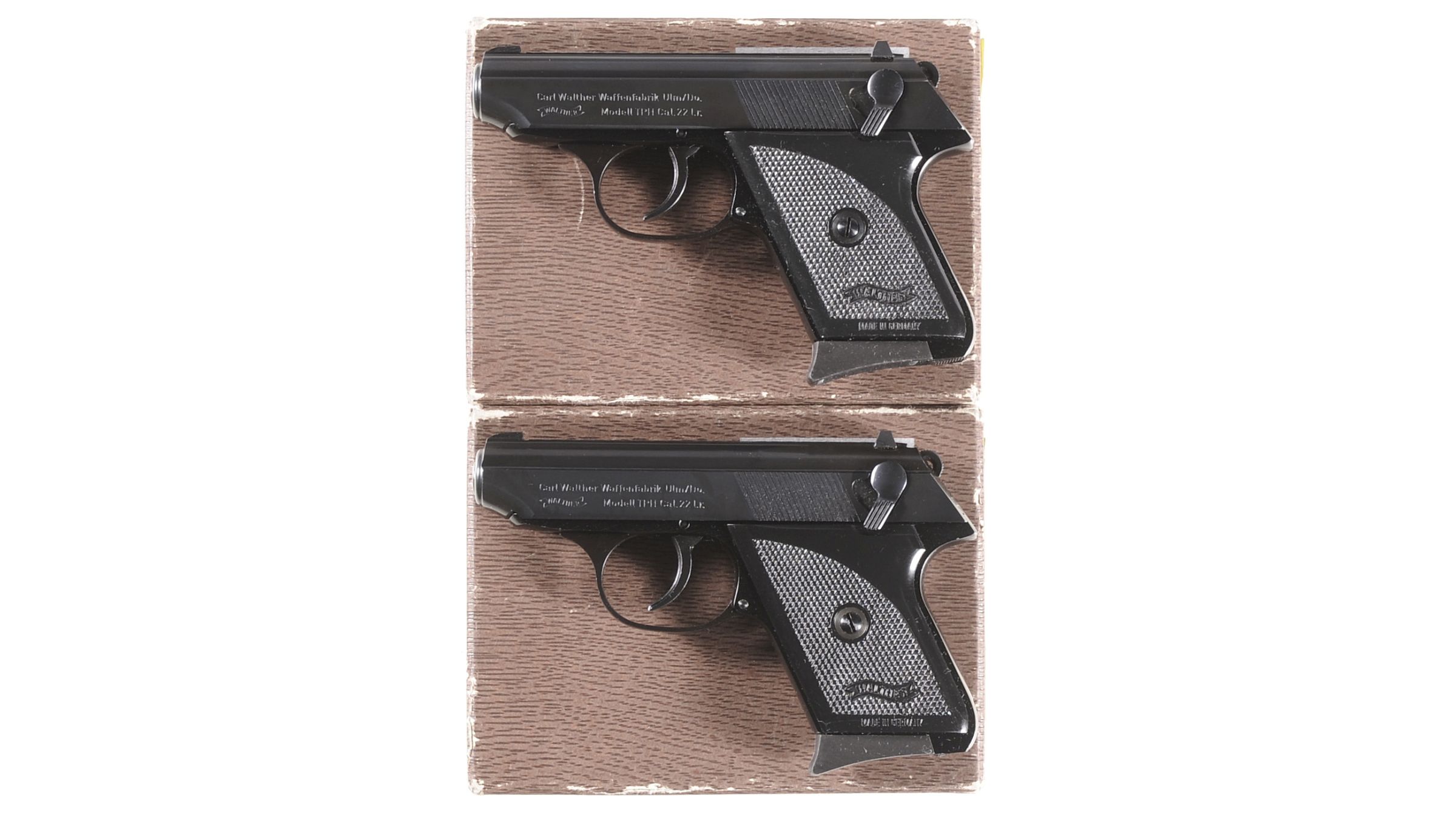 Pair of Consecutively Numbered Walther TPH SA Pistols | Rock Island Auction