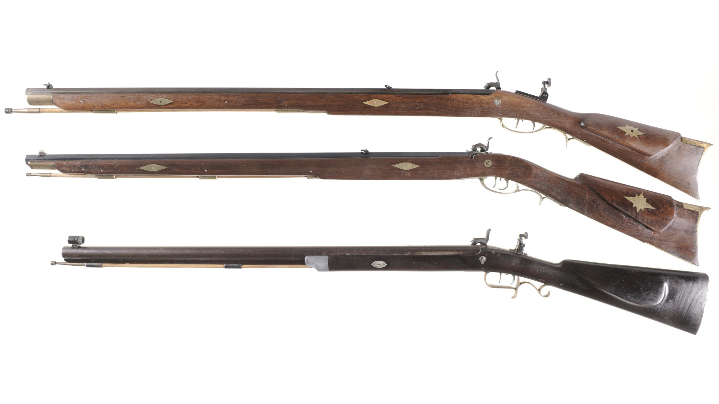 Three Contemporary Percussion Rifles | Rock Island Auction