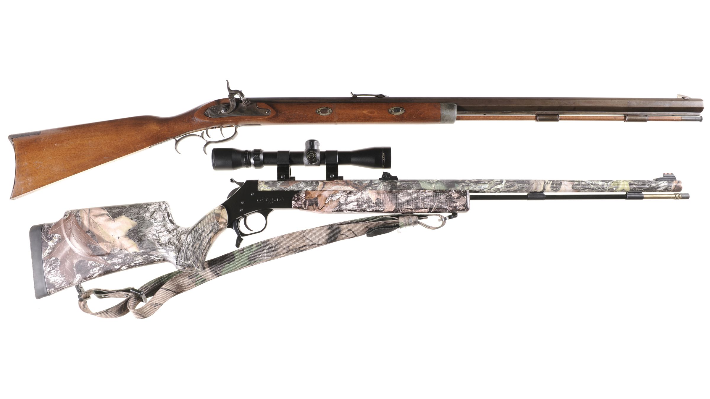 Two Contemporary Percussion Rifles | Rock Island Auction