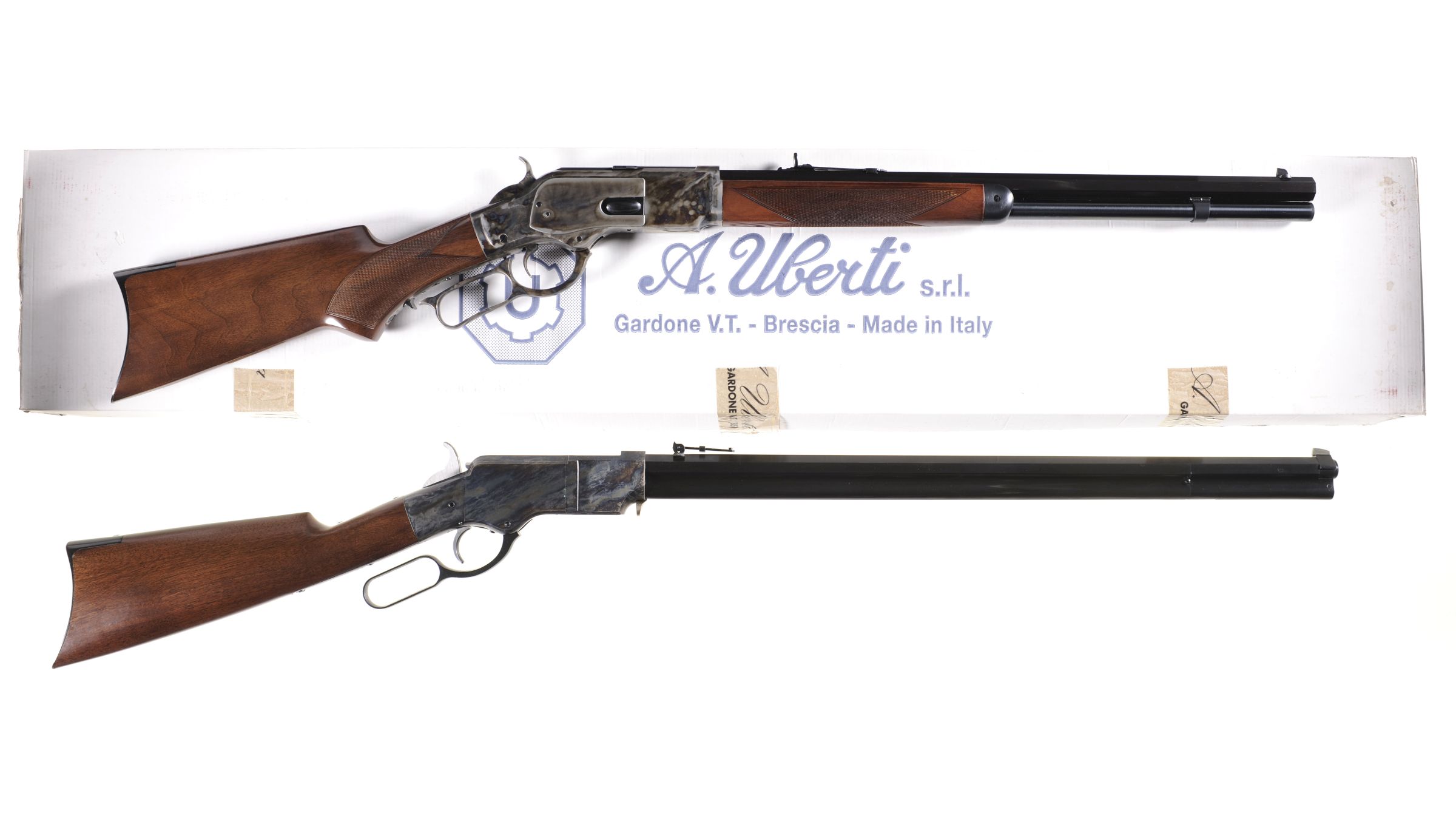 Two Uberti Lever Action Rifles | Rock Island Auction