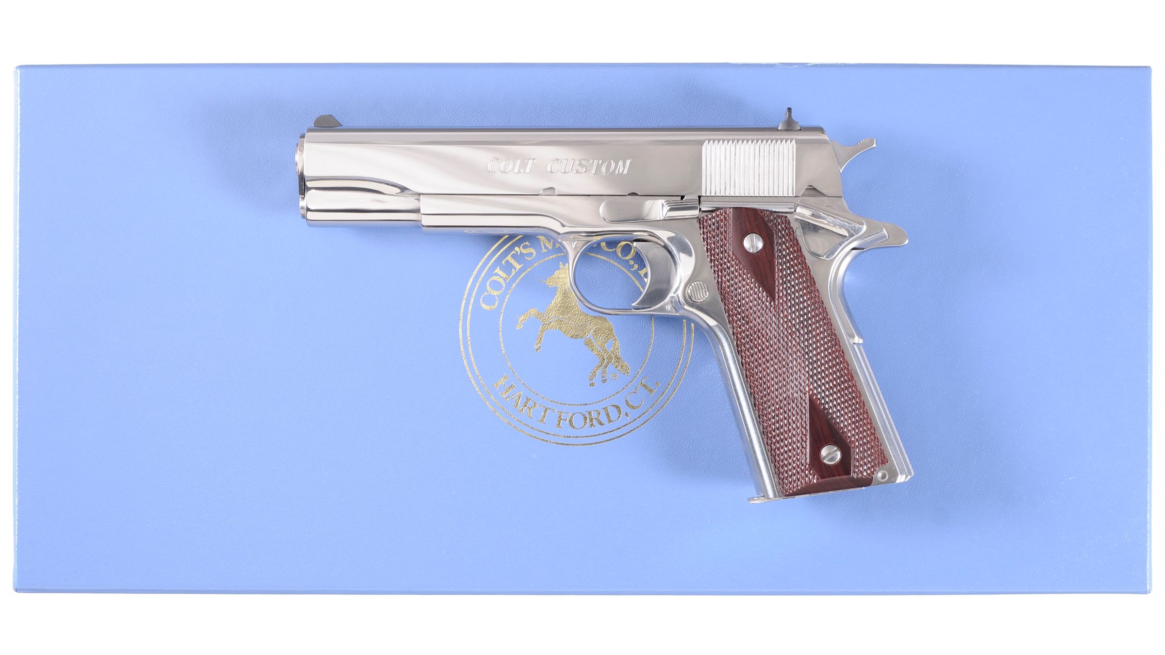 Colt Custom Government Model .38 Super Semi-Automatic Pistol | Rock ...
