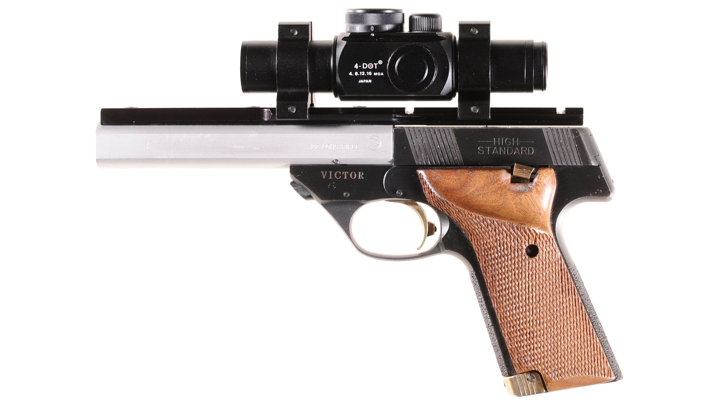 High Standard Victor Semi-Automatic Pistol with Falcon Barrel | Rock ...