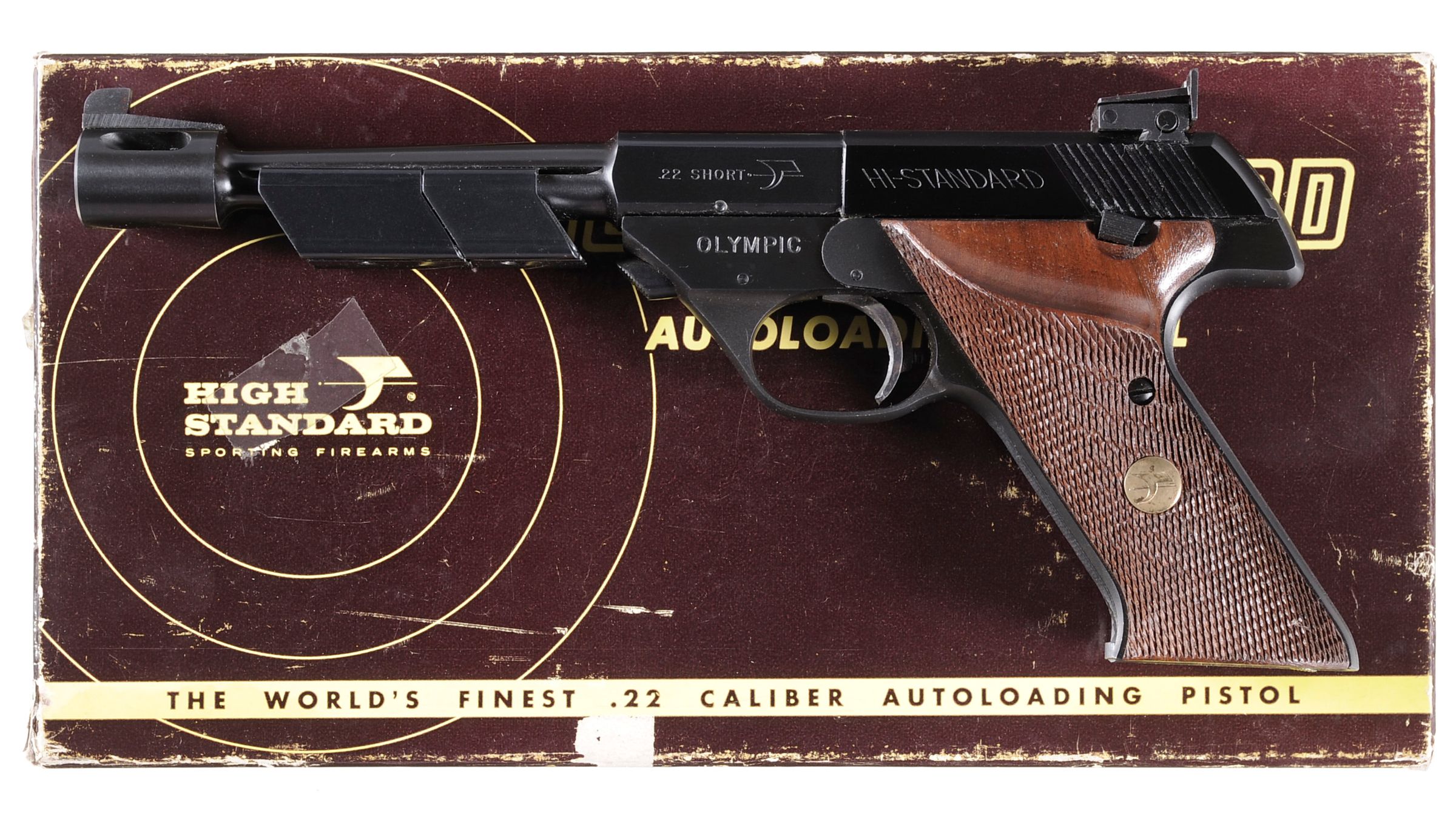High Standard Olympic ISU Model 104 Semi-Automatic Pistol | Rock Island ...