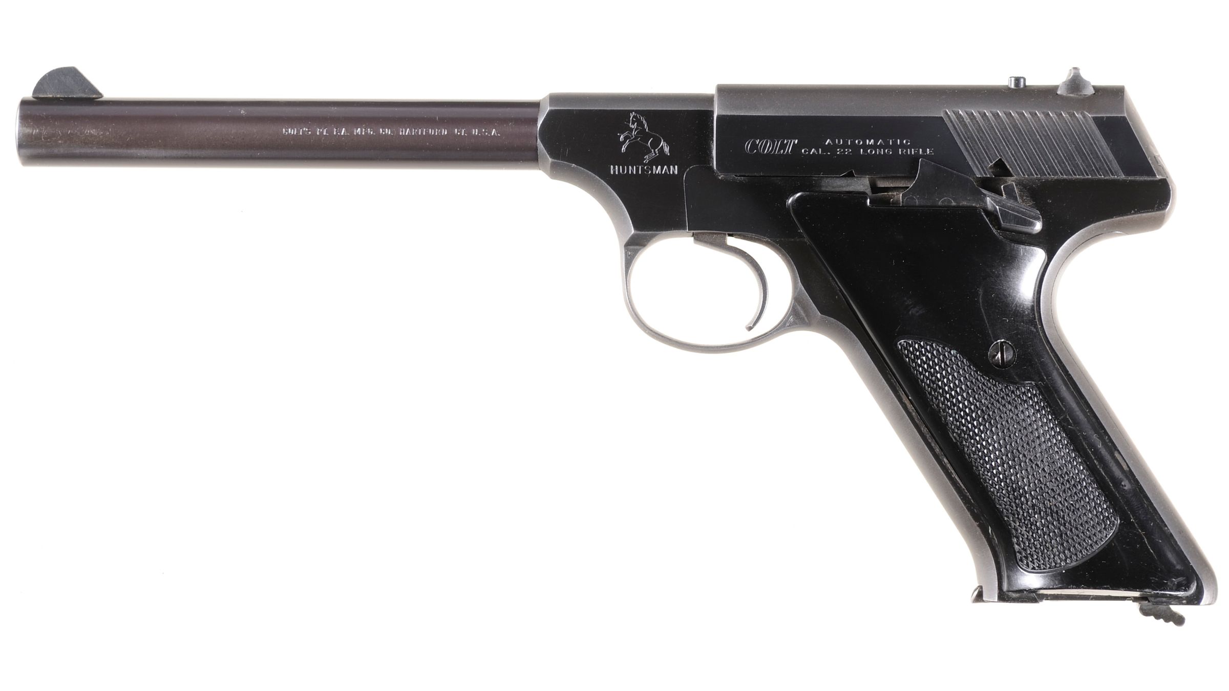 Colt Huntsman Semi-Automatic Pistol with Holster | Rock Island Auction