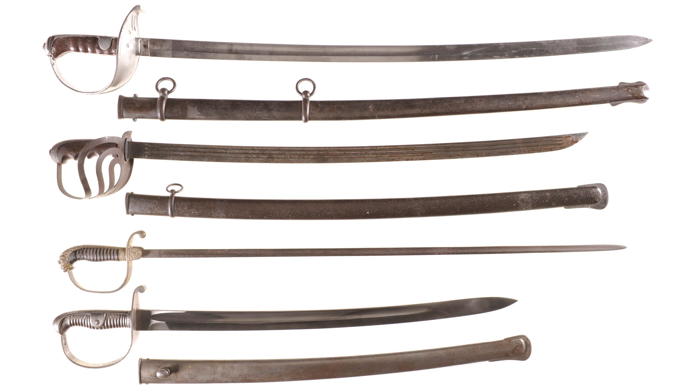 Four European Style Swords | Rock Island Auction