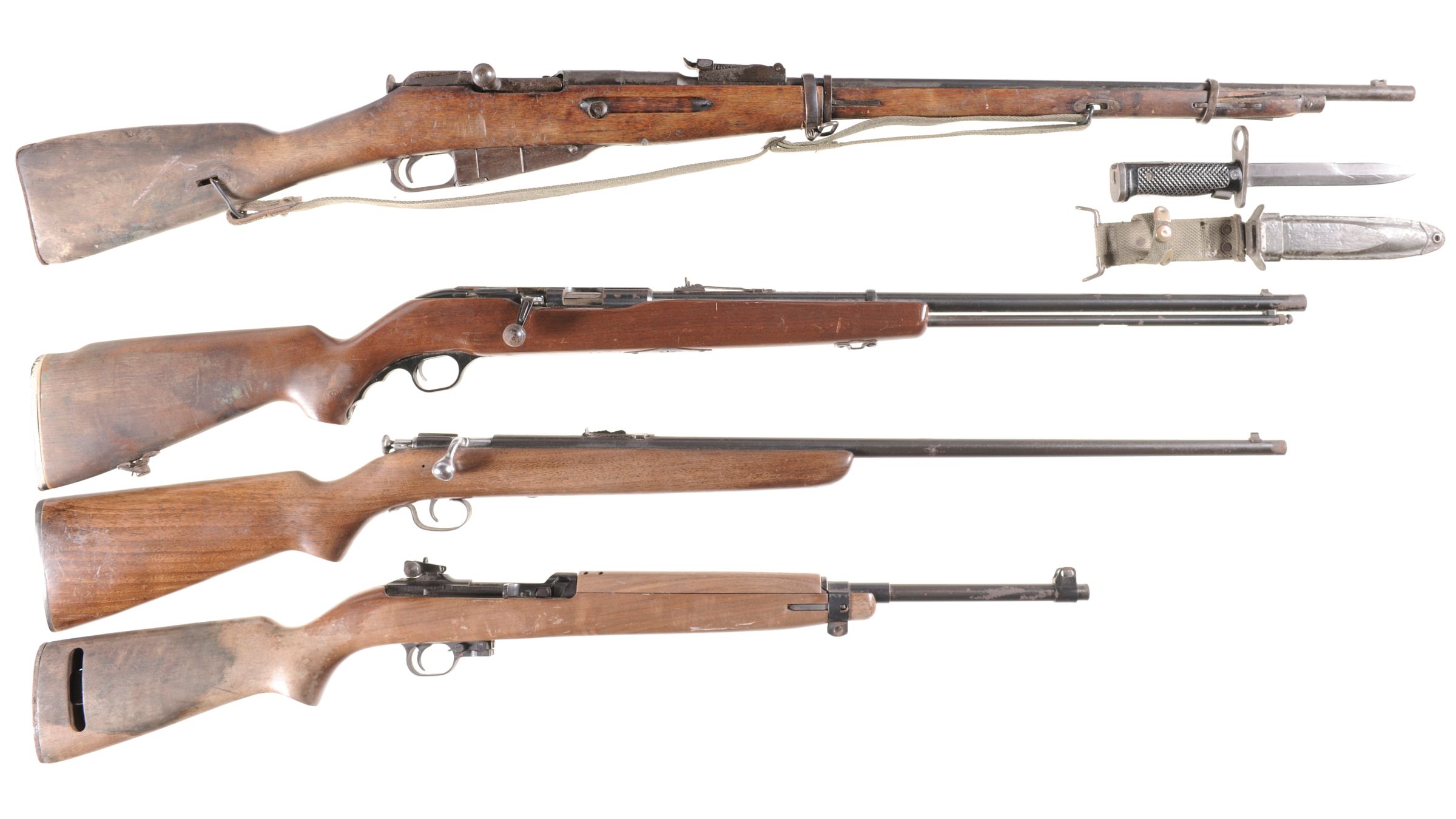 Four Long Guns | Rock Island Auction
