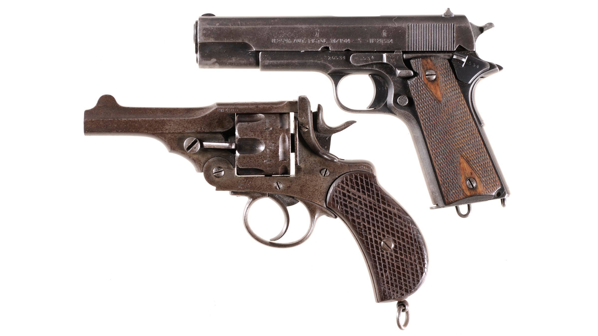 Two Military Handguns | Rock Island Auction