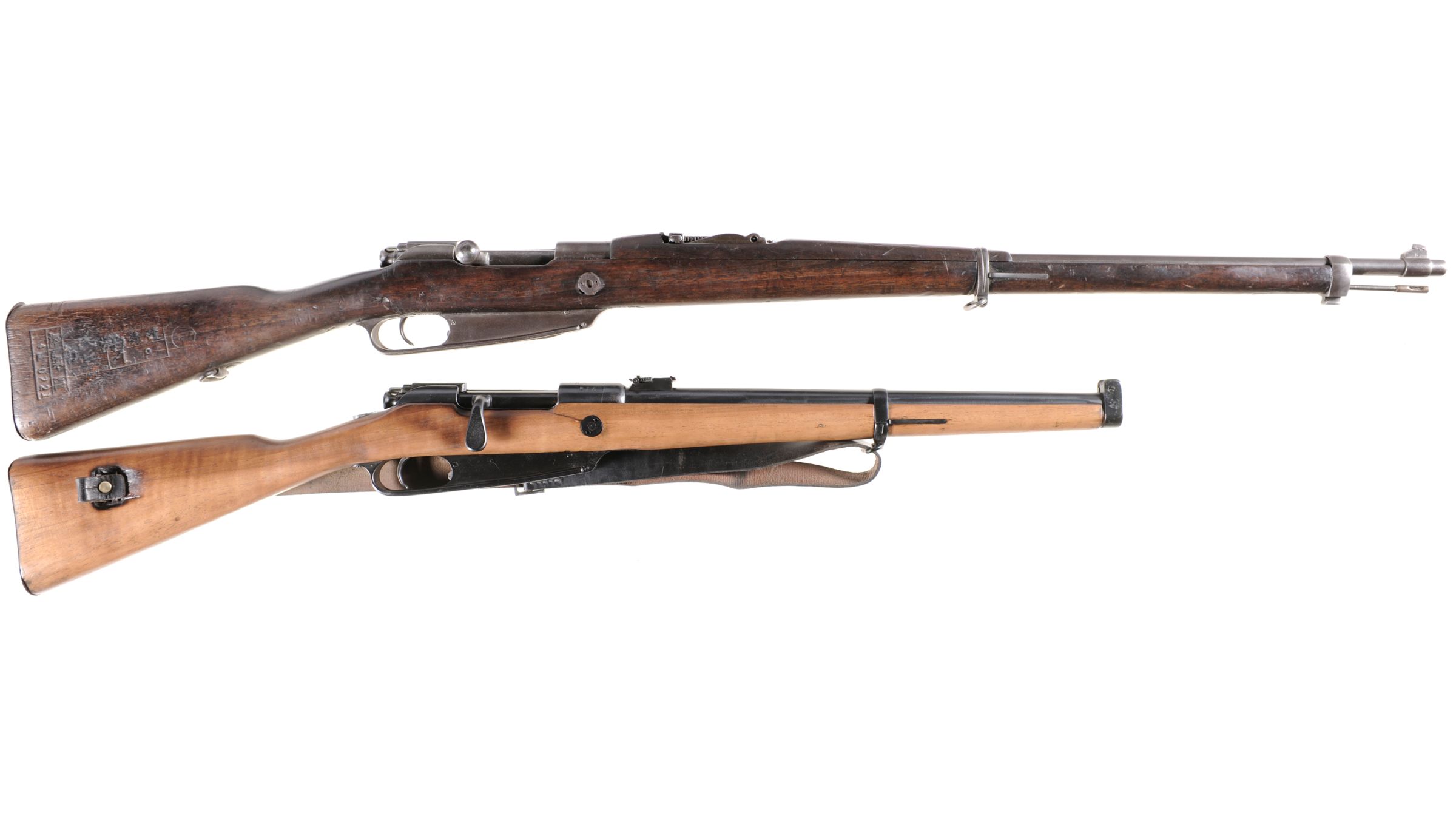 Two German Bolt Action Long Guns | Rock Island Auction