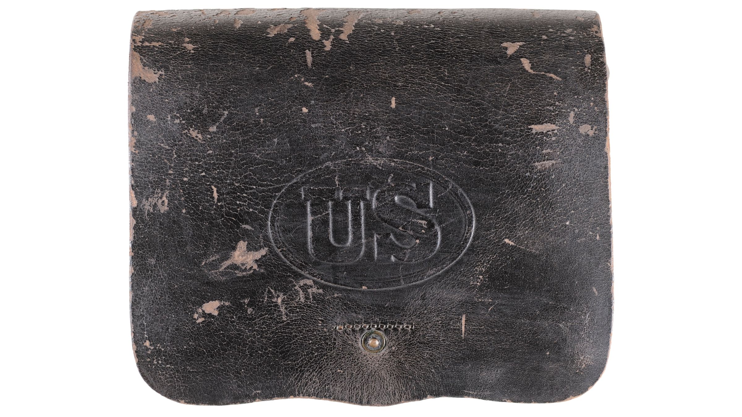 Civil War Era Watertown Arsenal Cartridge Box | Rock Island Auction