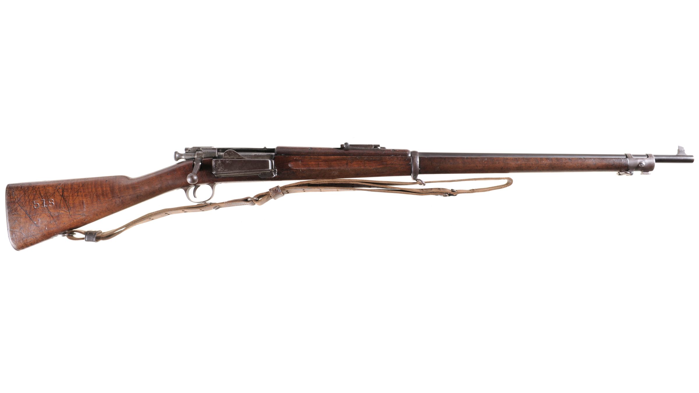 U.S. Springfield Armory Model 1898 Krag Bolt Action Rifle | Rock Island ...