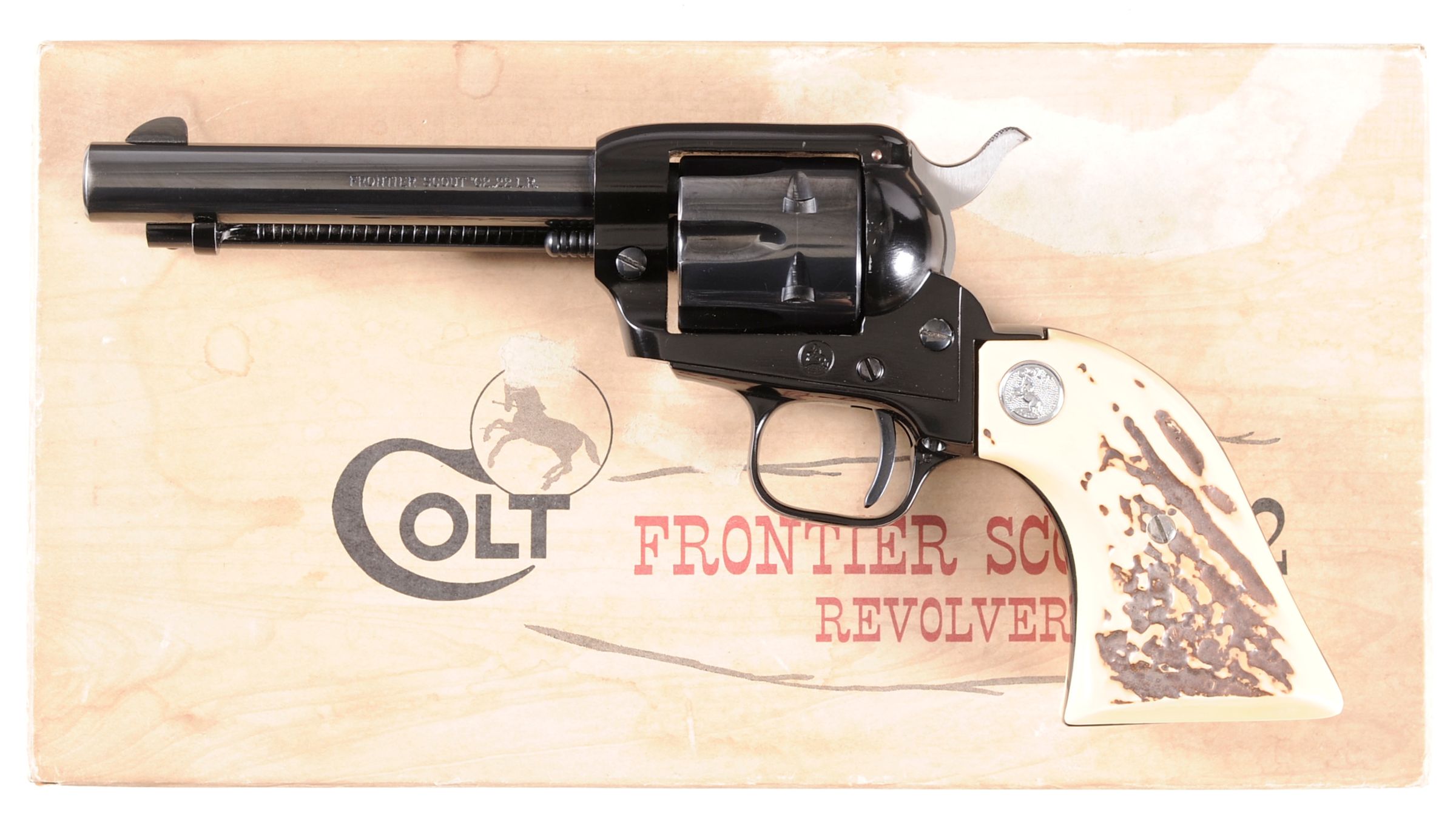 Colt Frontier Scout '62 Single Action Army Revolver with Box | Rock ...