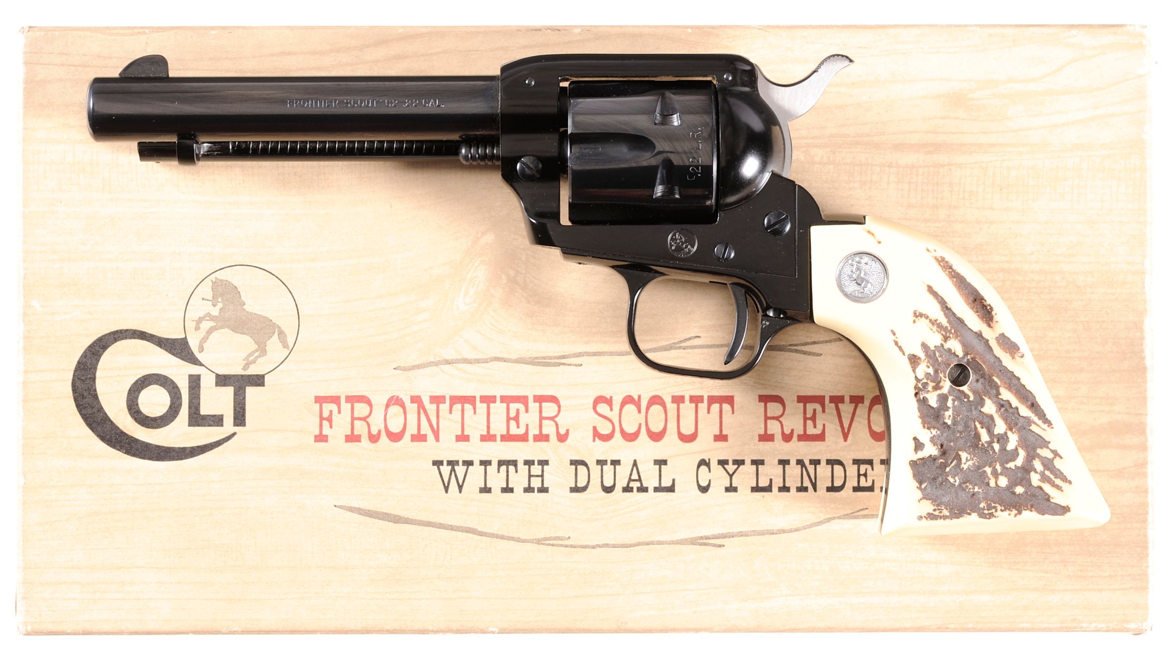 Colt '62 Frontier Scout Single Action Army Revolver with Extra | Rock ...