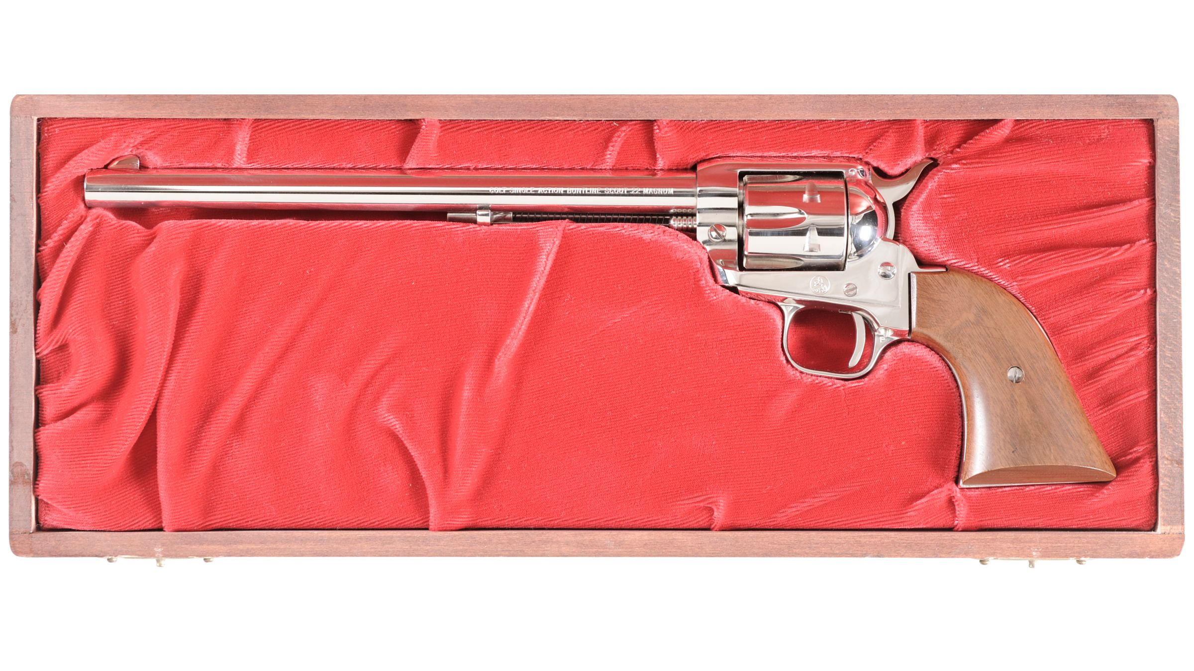Cased Colt Buntline Scout Single Action Army Revolver | Rock Island Auction