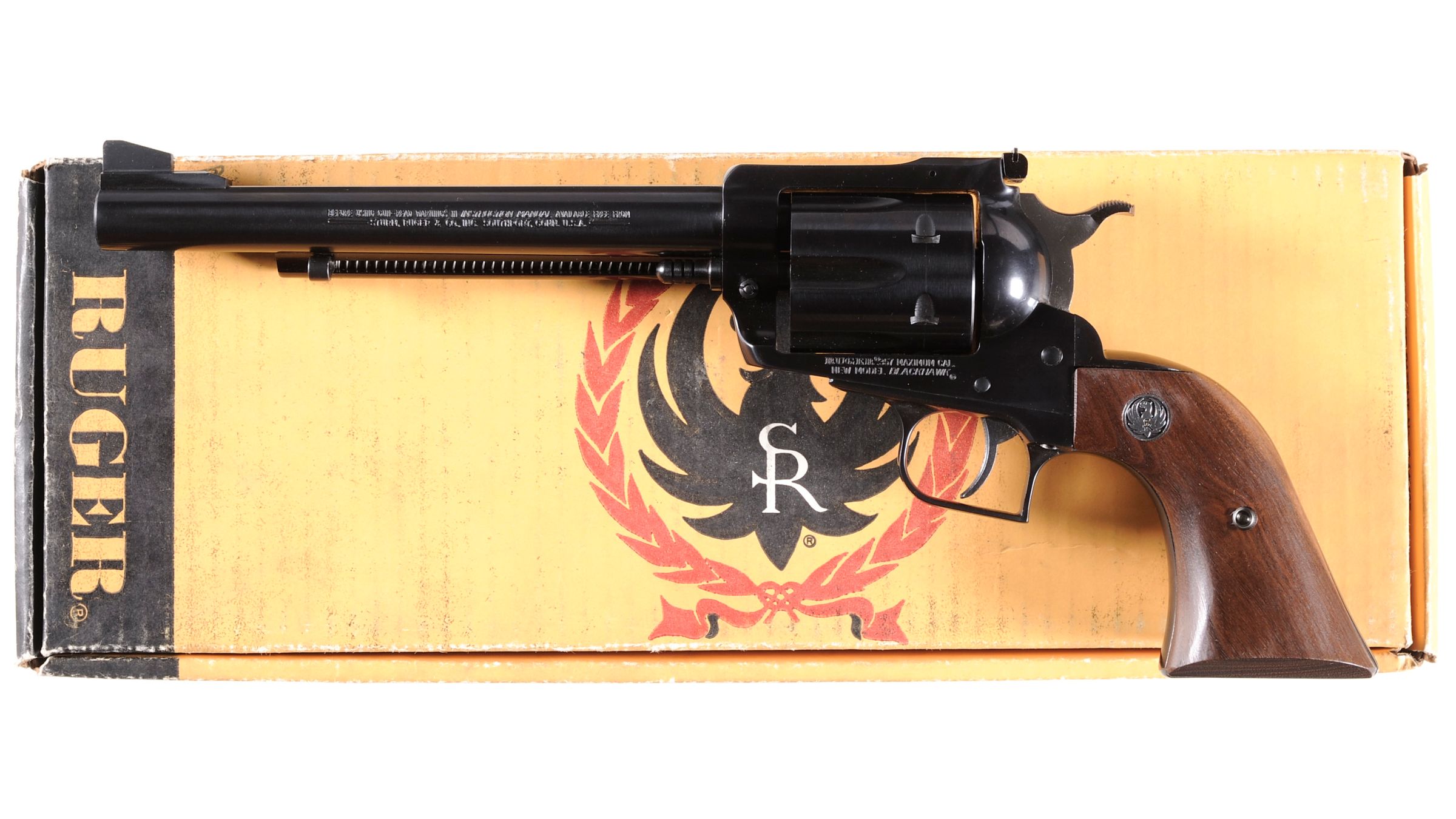 Ruger New Model Blackhawk Single Action Revolver in .357 Maximum | Rock ...