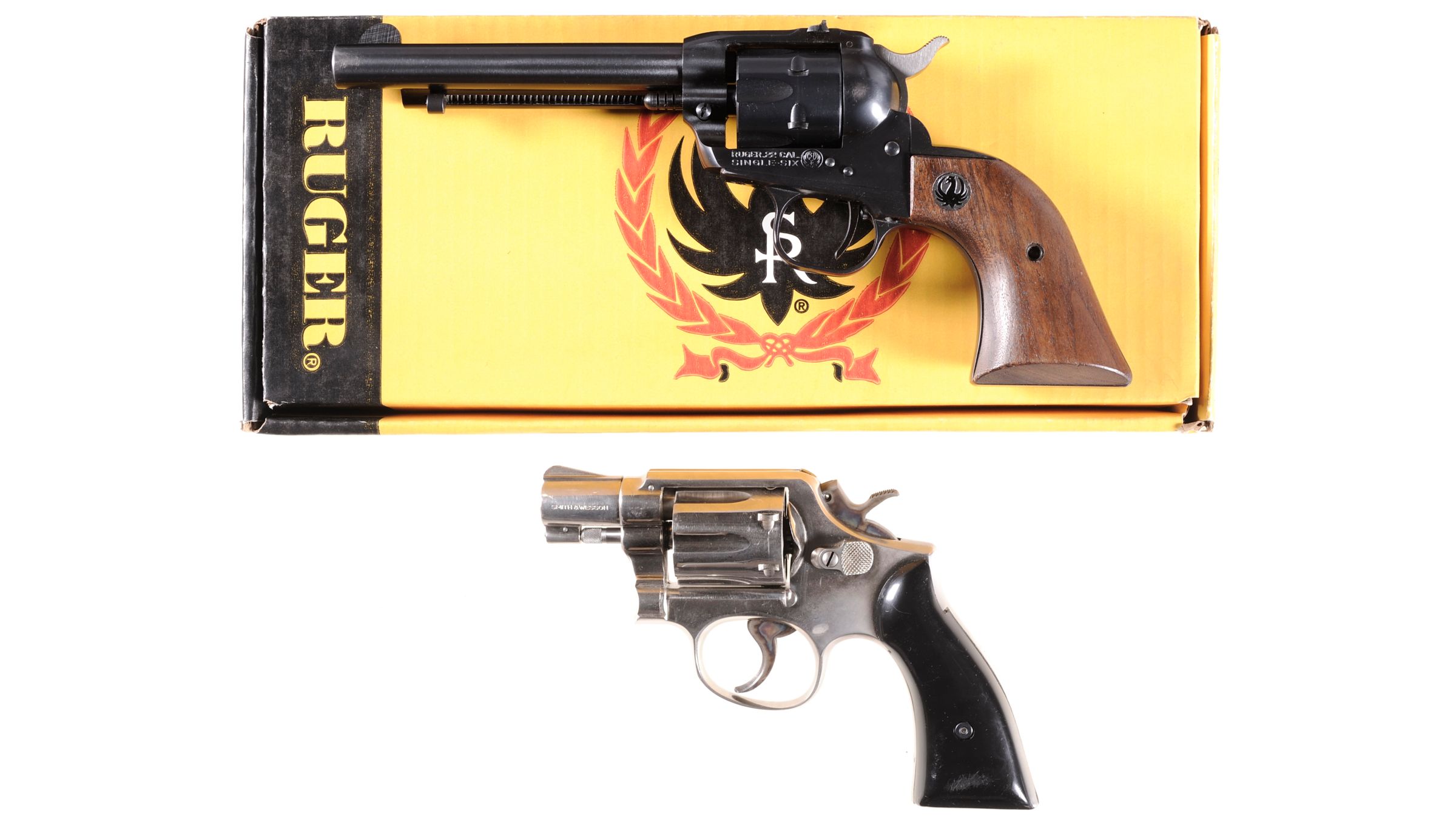 Two Revolvers | Rock Island Auction