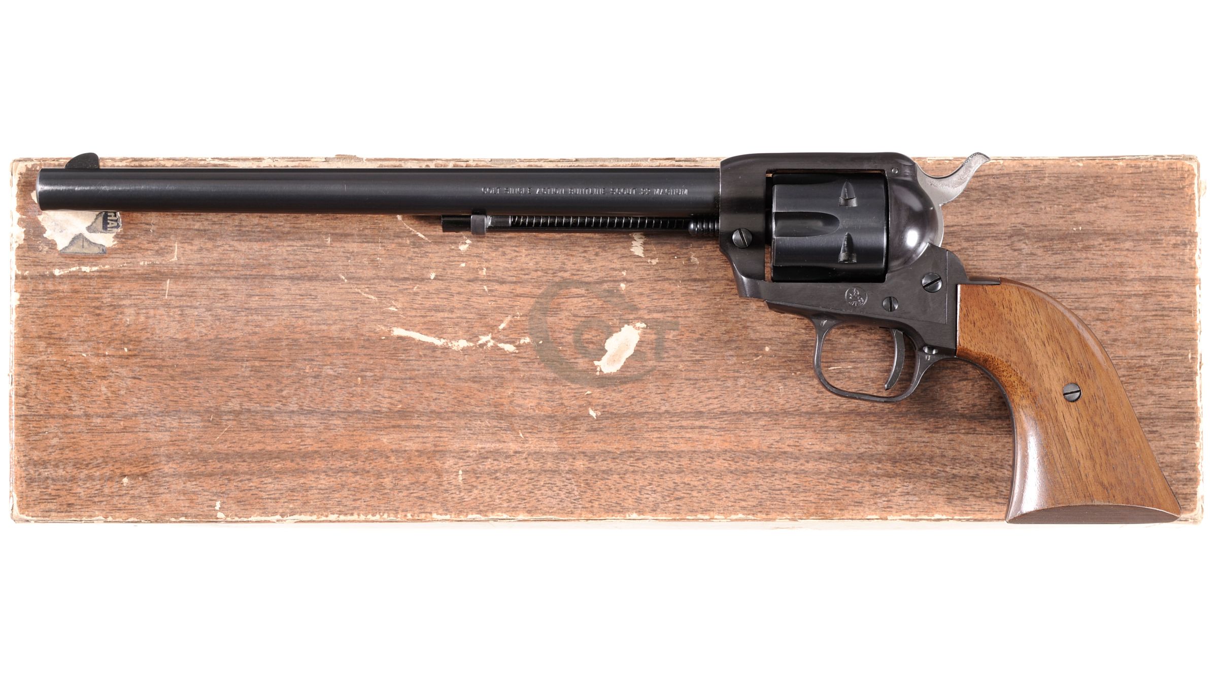 Colt Buntline Scout Single Action Army Revolver with Box | Rock Island ...