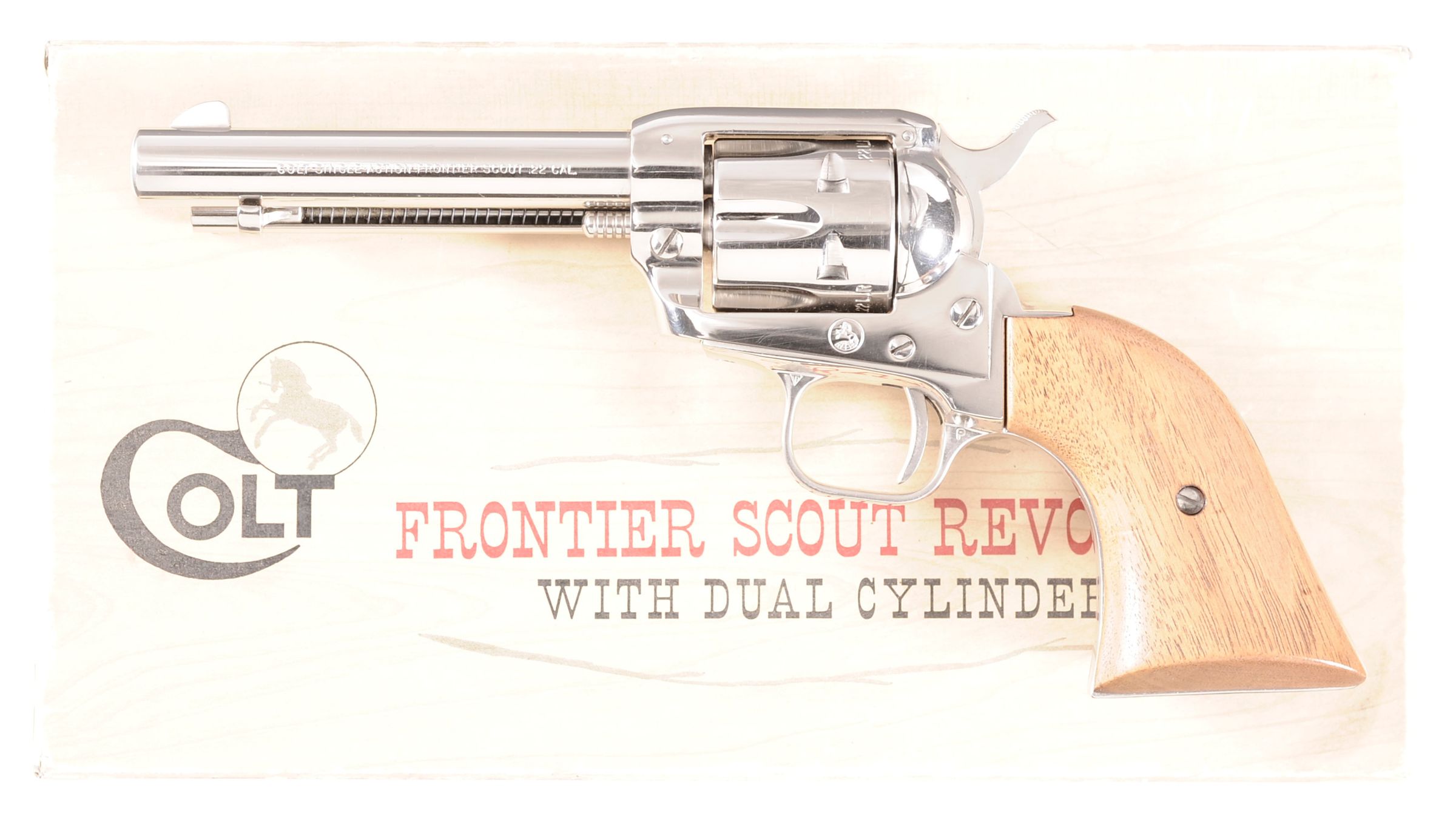 Colt Frontier Scout Single Action Army Revolver with Box, Extra | Rock ...