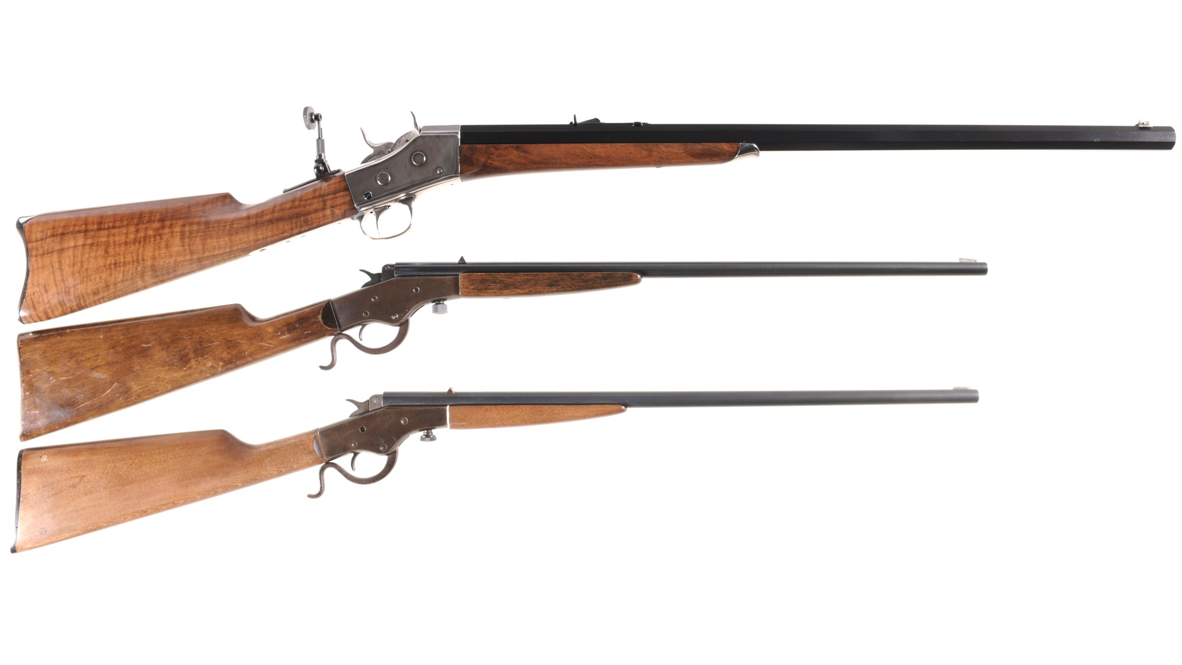 Three Single Shot Rimfire Rifles Rock Island Auction